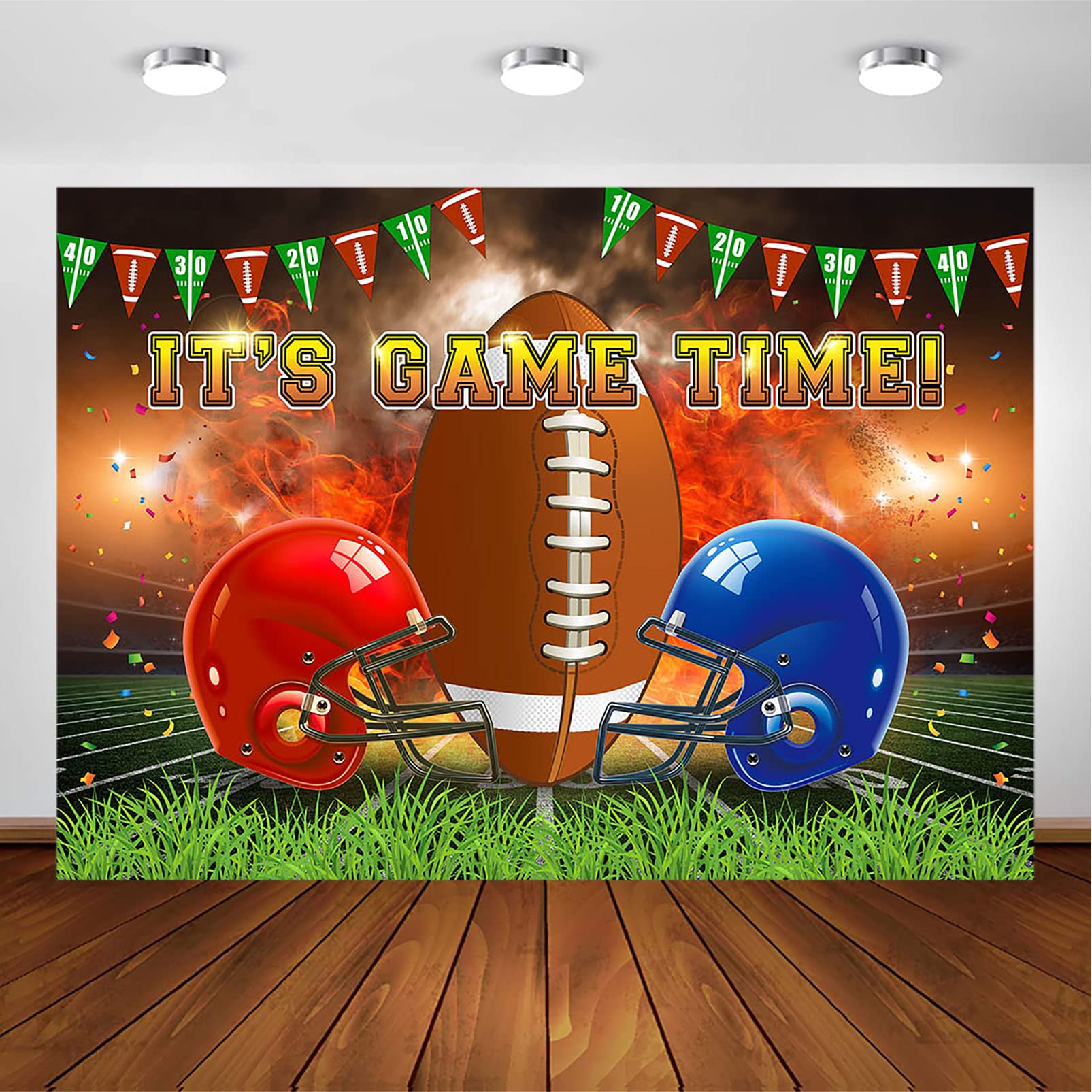 Amazon.com : Avezano Football Decorations for Party American Football ...