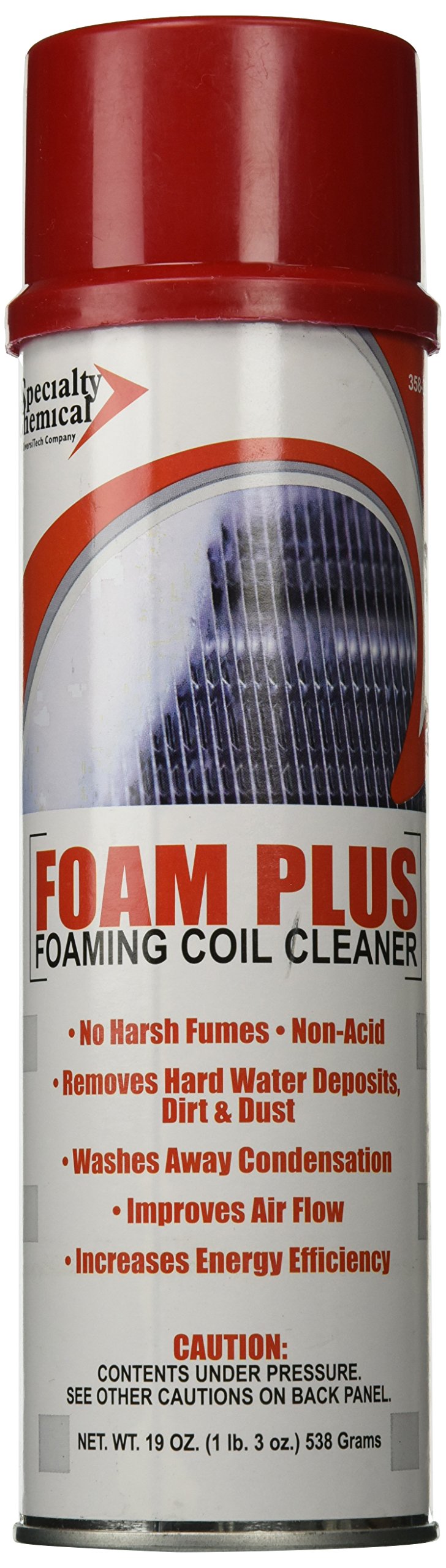Amazon.com: DIVERSITECH 358-20 880504 Foaming Aerosol Coil Cleaner, 19 ...