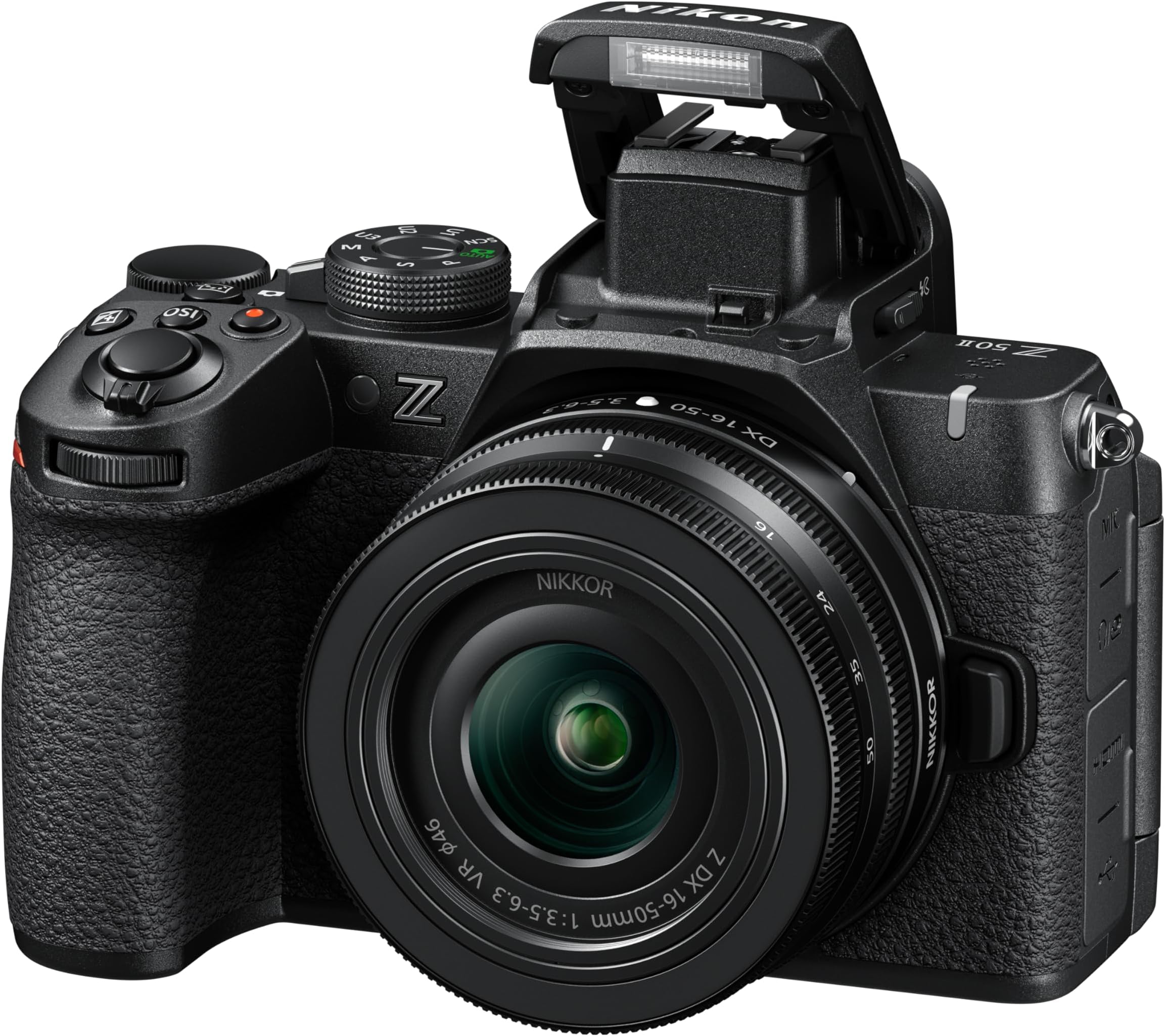 Amazon.com : Nikon Z50 II with Wide-Angle Zoom Lens | Compact mirrorless Stills/Video Camera ...