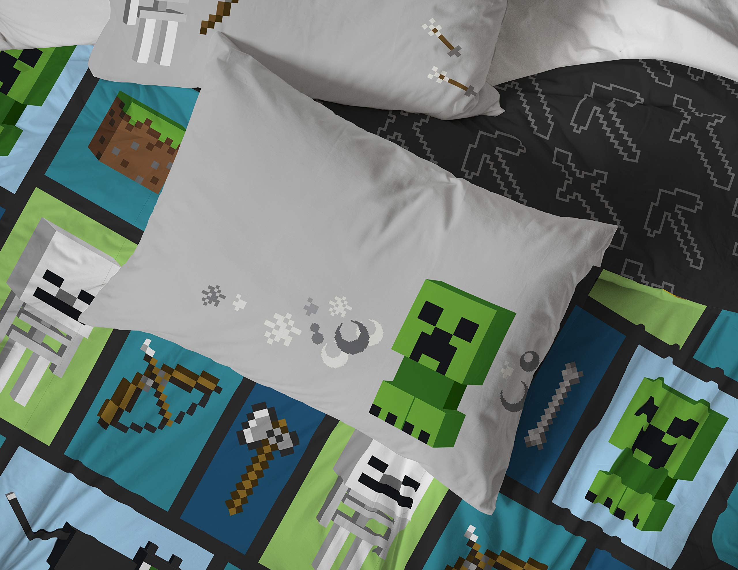 Pictures Of Minecraft Creeper Bed Set
