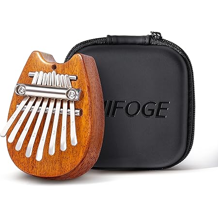 Amazon.com: 8 Key Mini Kalimba exquisite Finger Thumb Piano Marimba ...