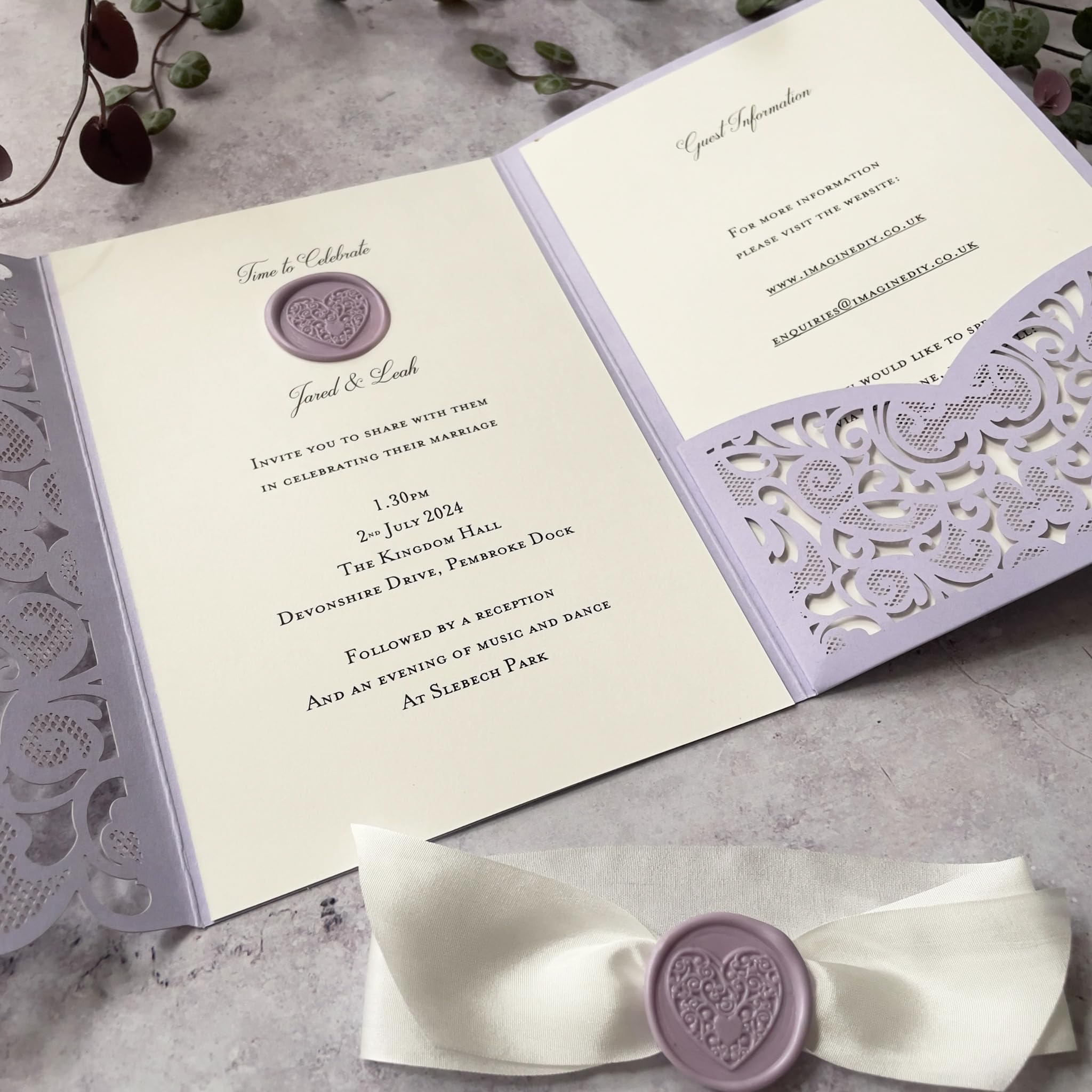 Diy Pocket Fold Invitation Template Grey Pocket Fold Wedding