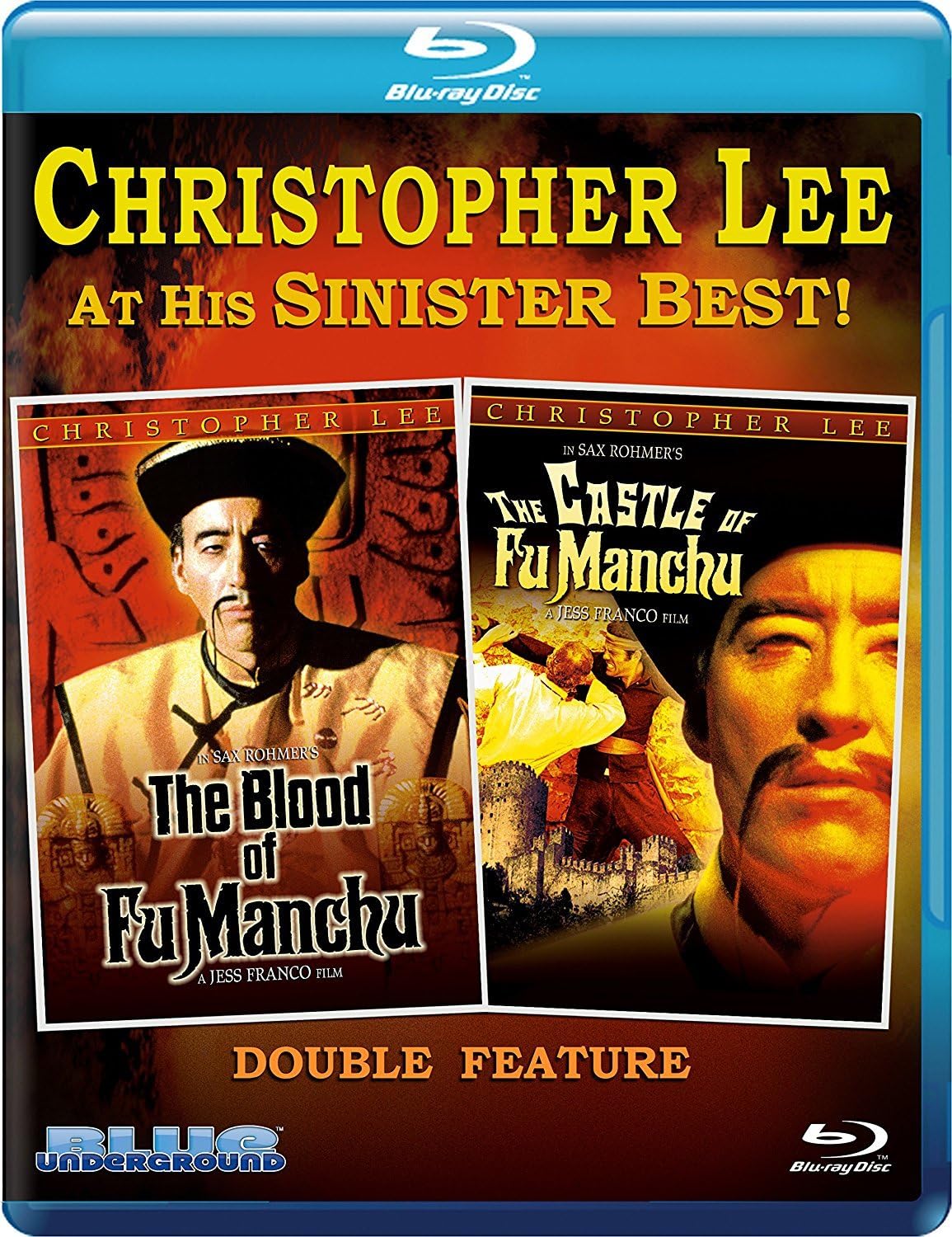 Amazon.com: Blood of Fu Manchu/Castle of Fu Manchu (Blu-ray ...