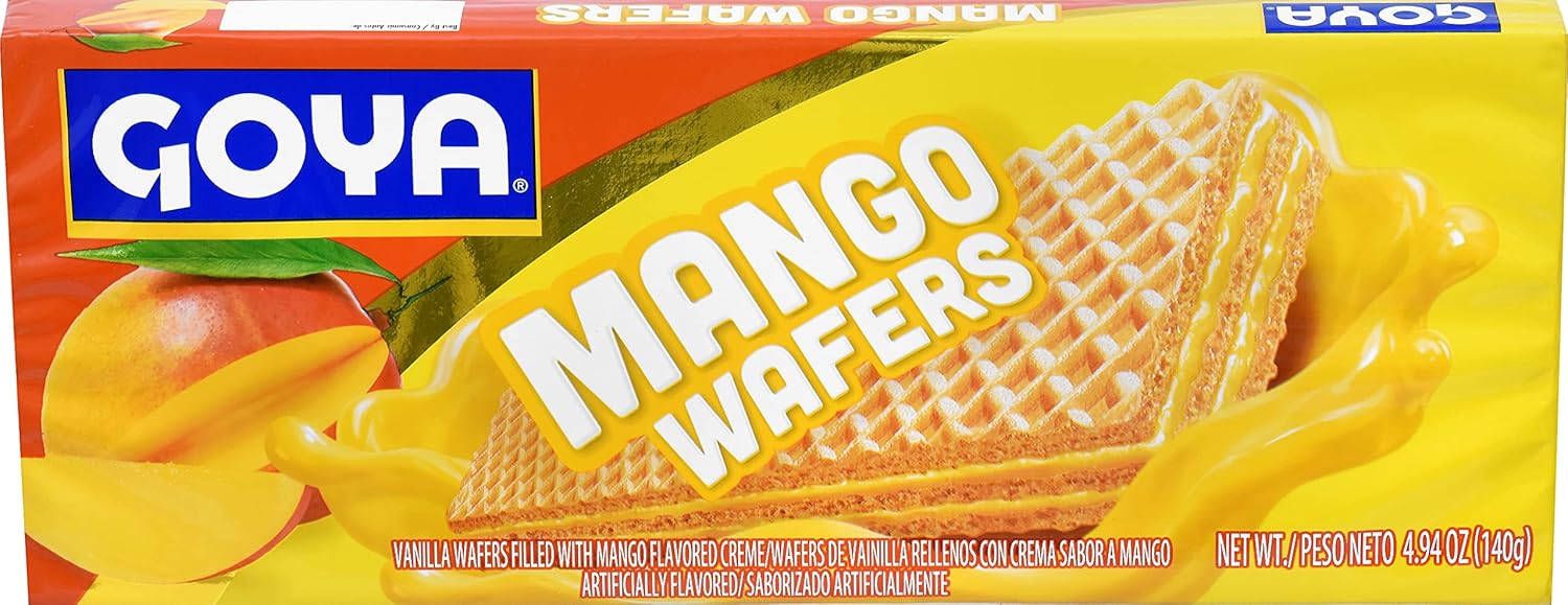 Amazon.com: Goya Foods Mango Wafers, 4.94 Ounce (Pack of 24) : Grocery ...