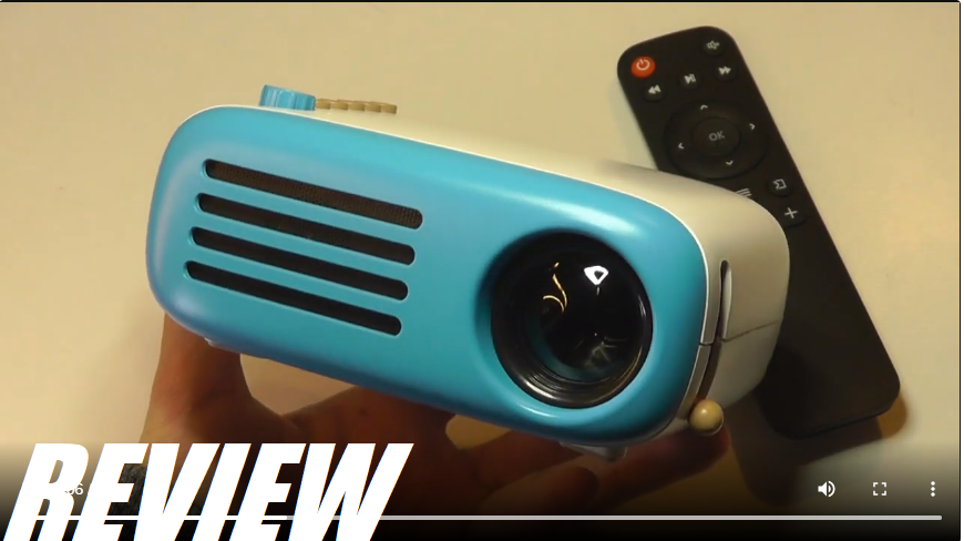 Watch YG200 Mini LED Projector Review& Cute, Budget Projector on Amazon ...