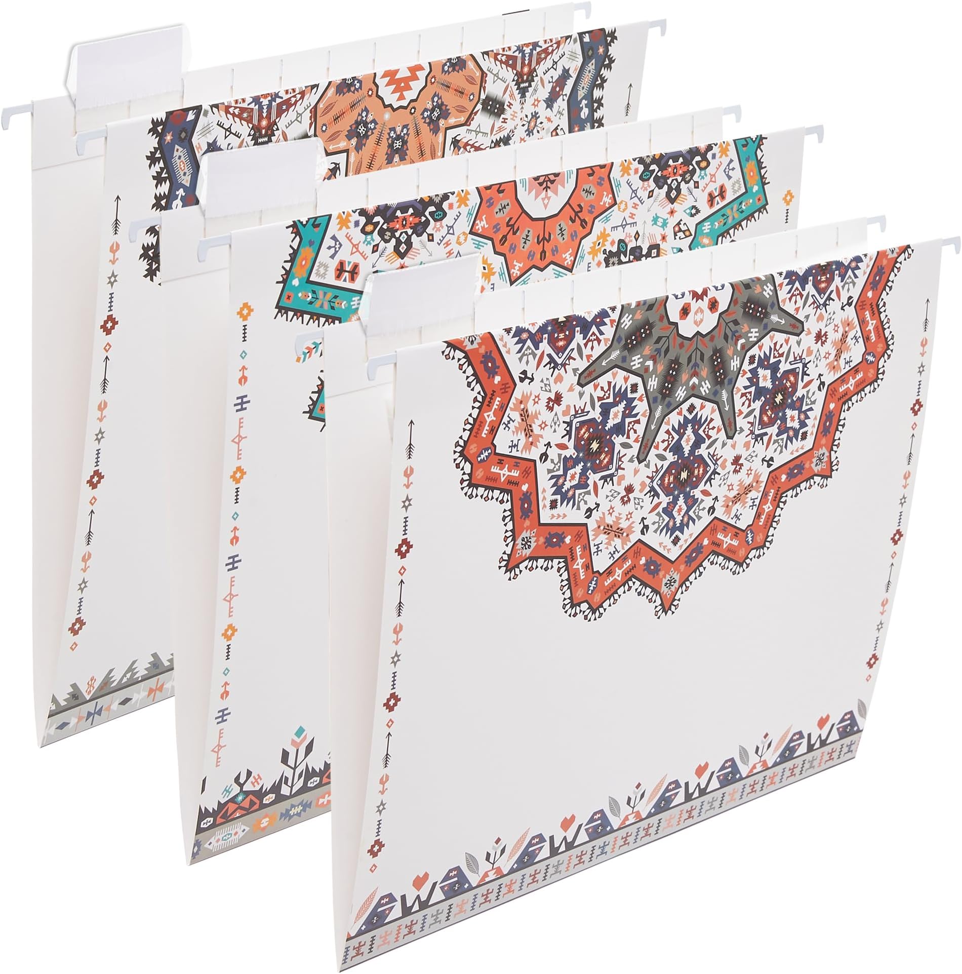 Amazon.com : Decorative Hanging File Folders 12Pcs Floral Letter Size ...