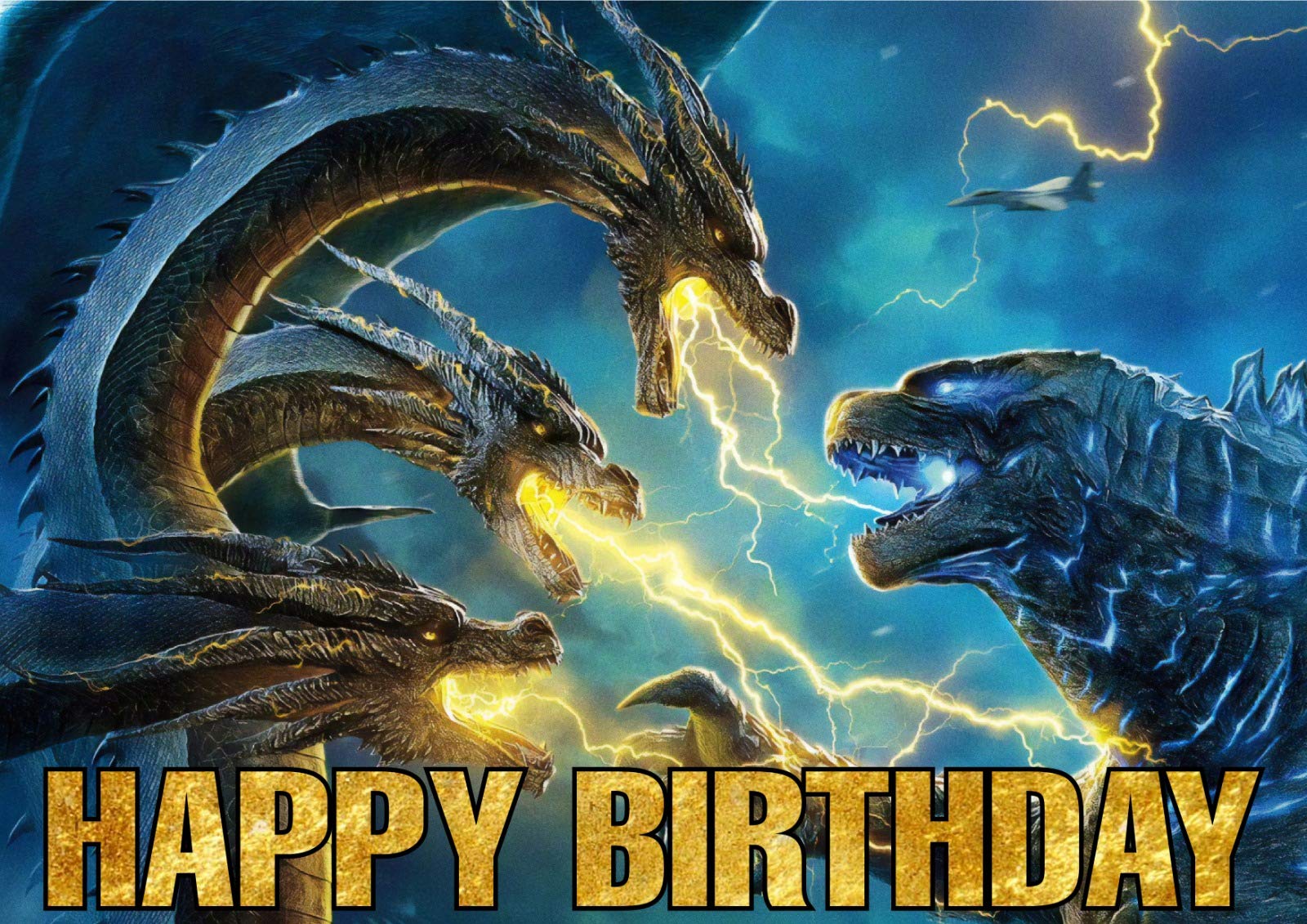 Godzilla Edible Cake Topper - Design Talk