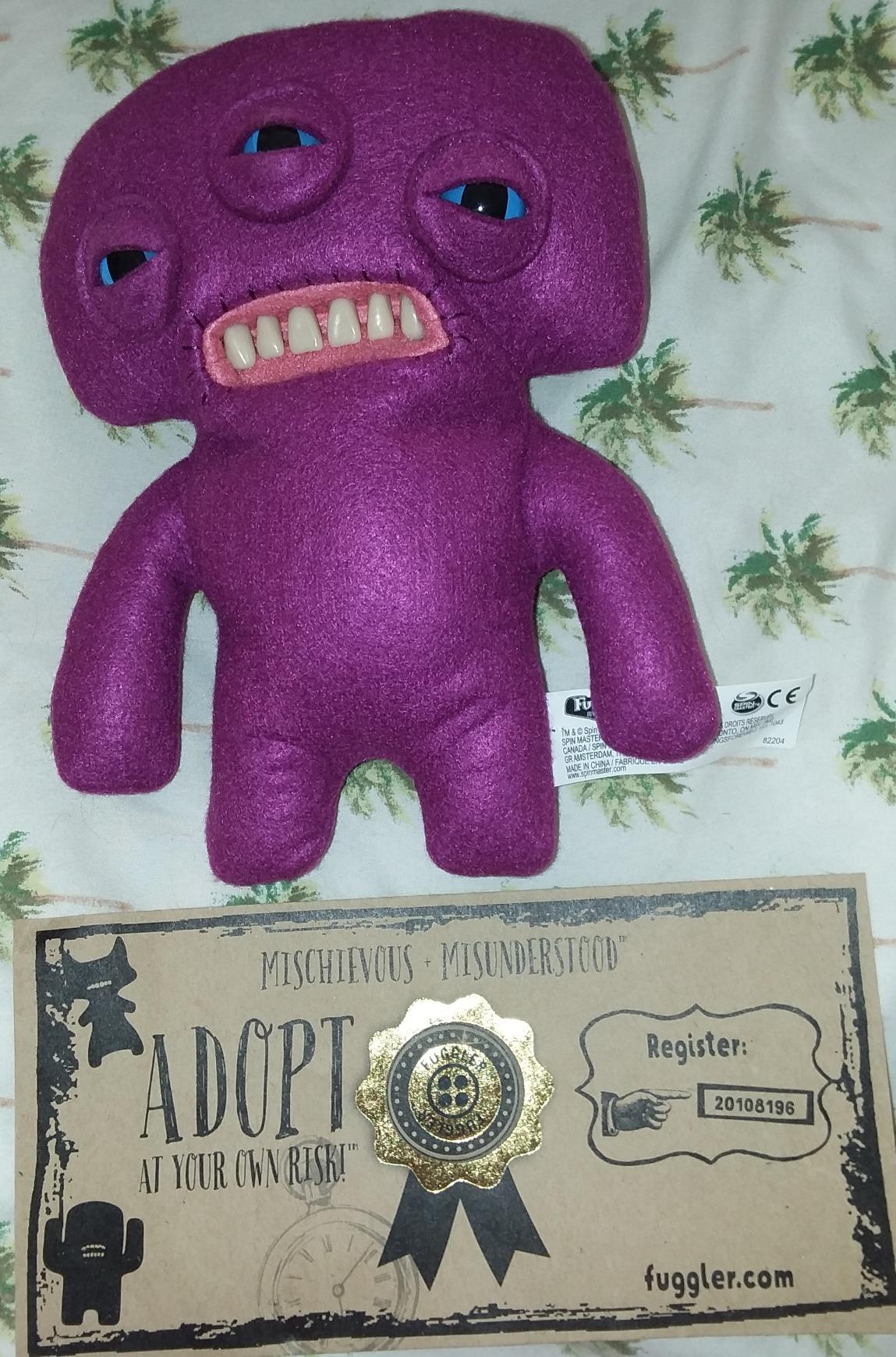 Amazon.com: Fugglers – Funny Ugly Monster, 9” Annoyed Alien (Purple ...