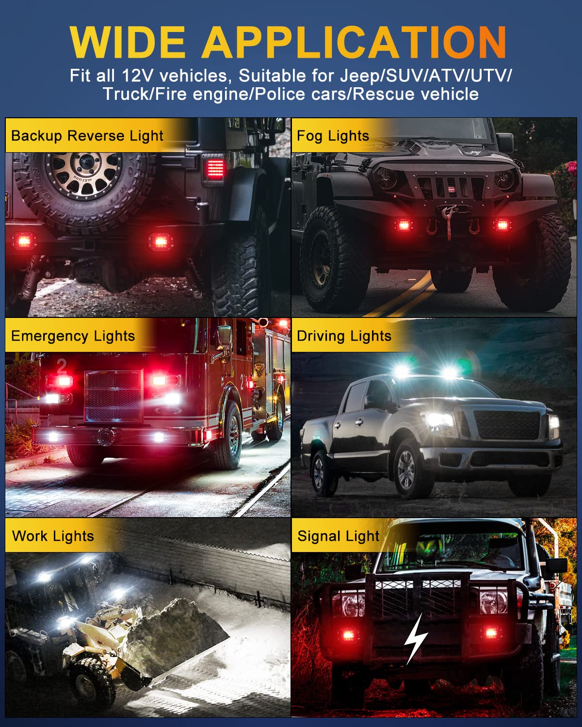 Fire Truck Work Lights