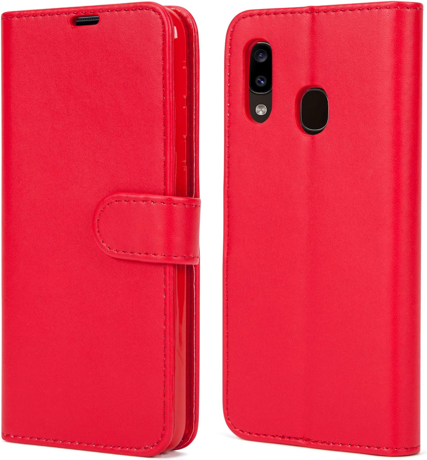 NWNK13 For Samsung A41 Phone Case Premium Leather Flip Case Book Wallet ...