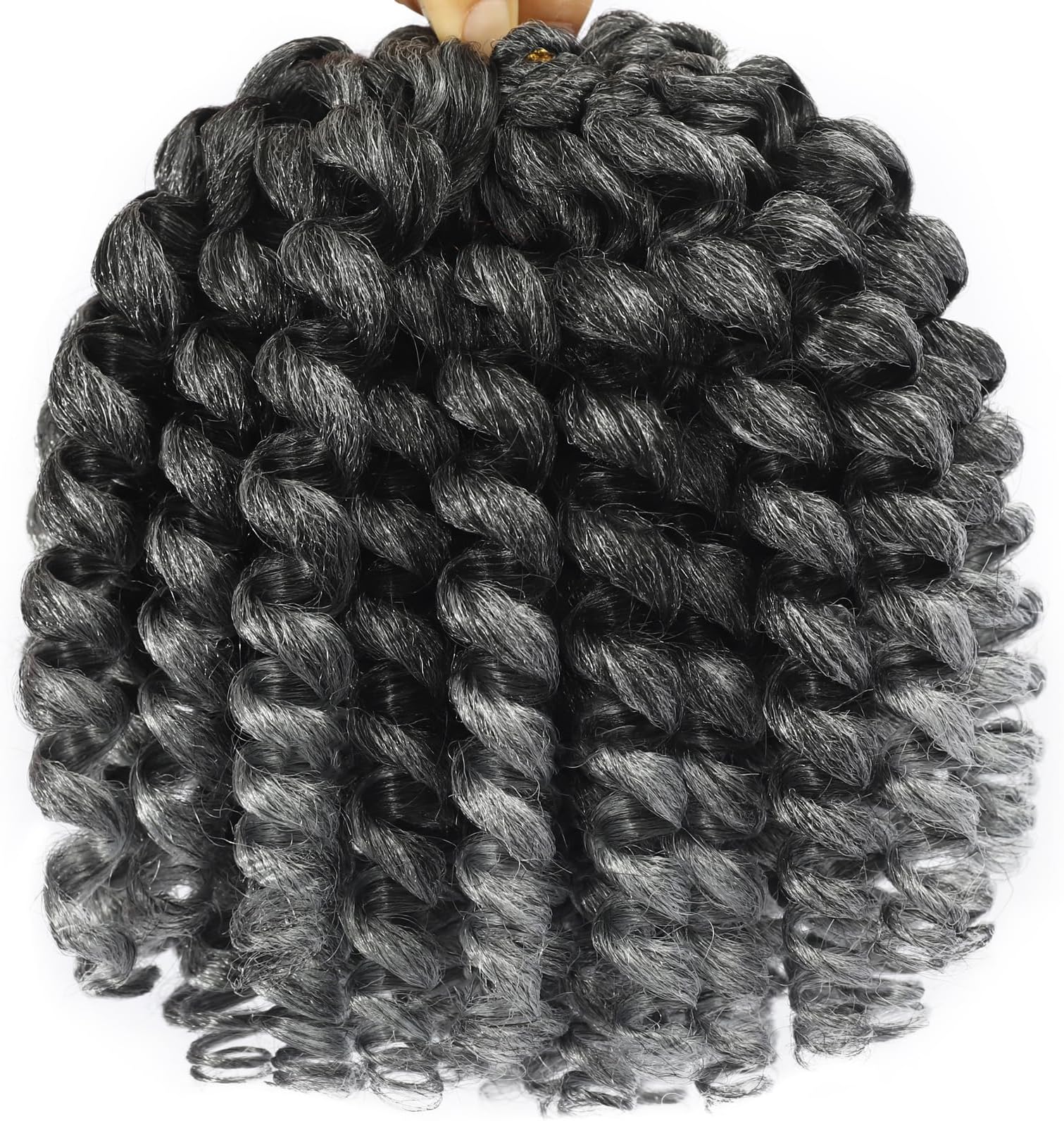 Amazon.com : Jamaican Bounce Crochet Hair Extensions 8 inch Ringlet ...