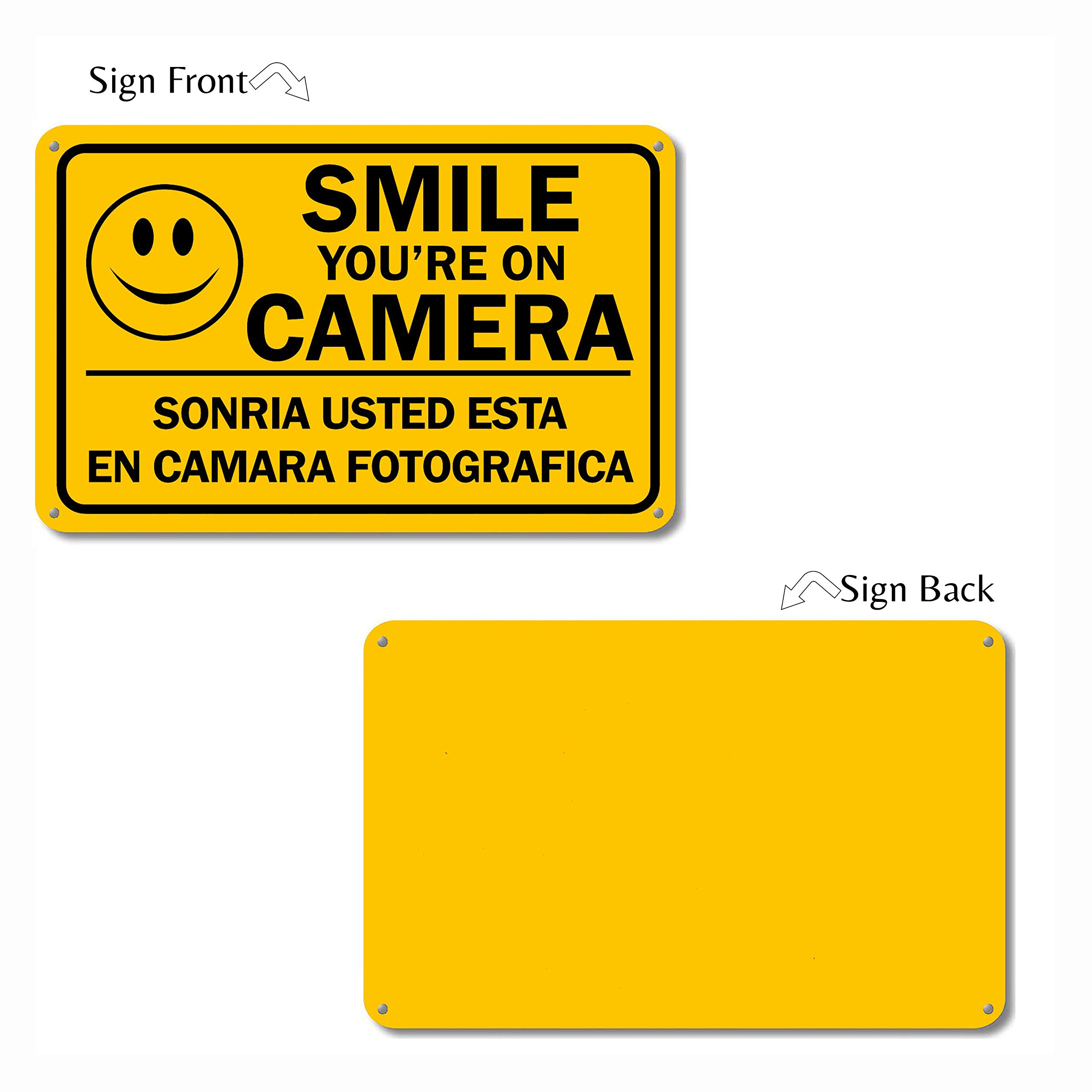 Security Camera Sign Spanish