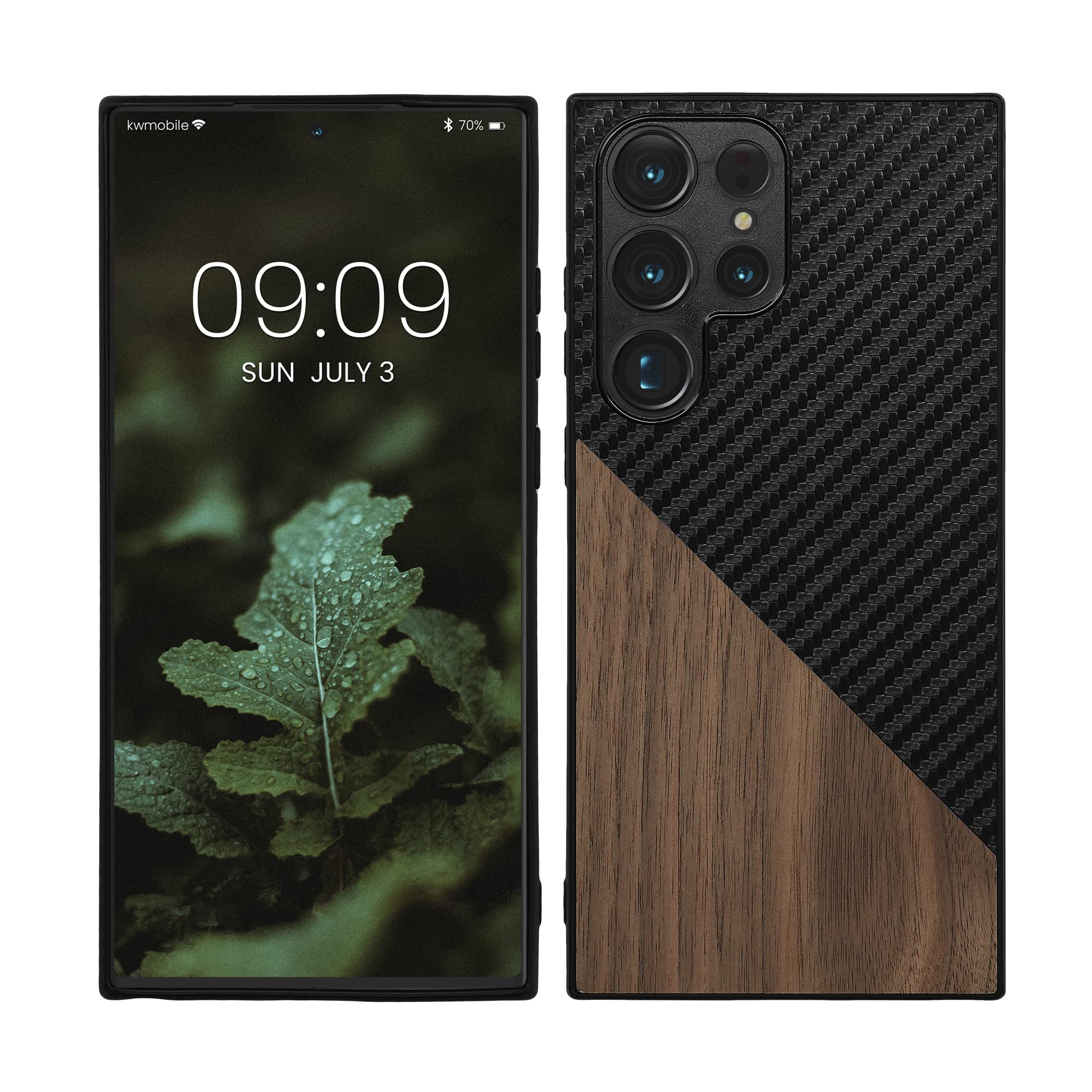 Buy kwmobile Case Compatible with Samsung Galaxy S23 Ultra - Hard Phone Cover with TPU Bumper ...