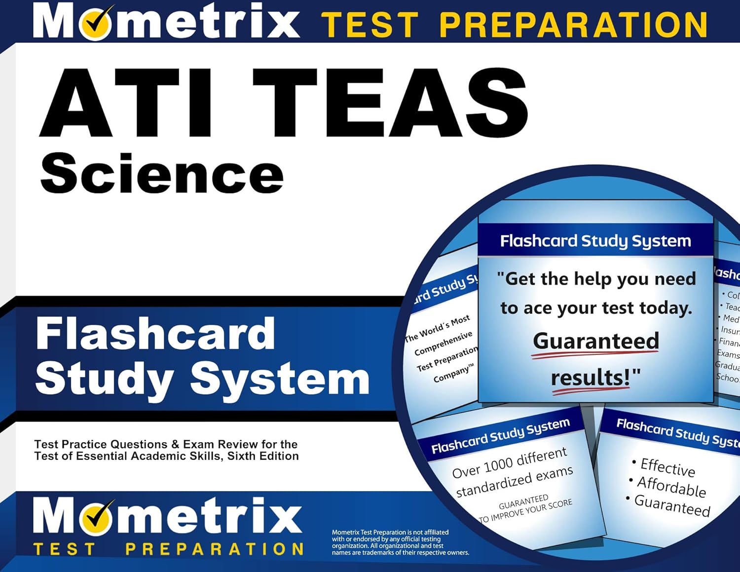 ATI TEAS Science Flashcard Study System: TEAS 6 Test Practice Questions ...