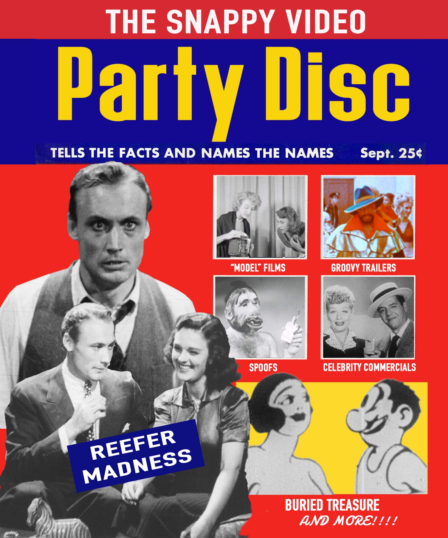 Amazon.com: The Snappy Video Party Disc Blu-ray featuring REEFER ...