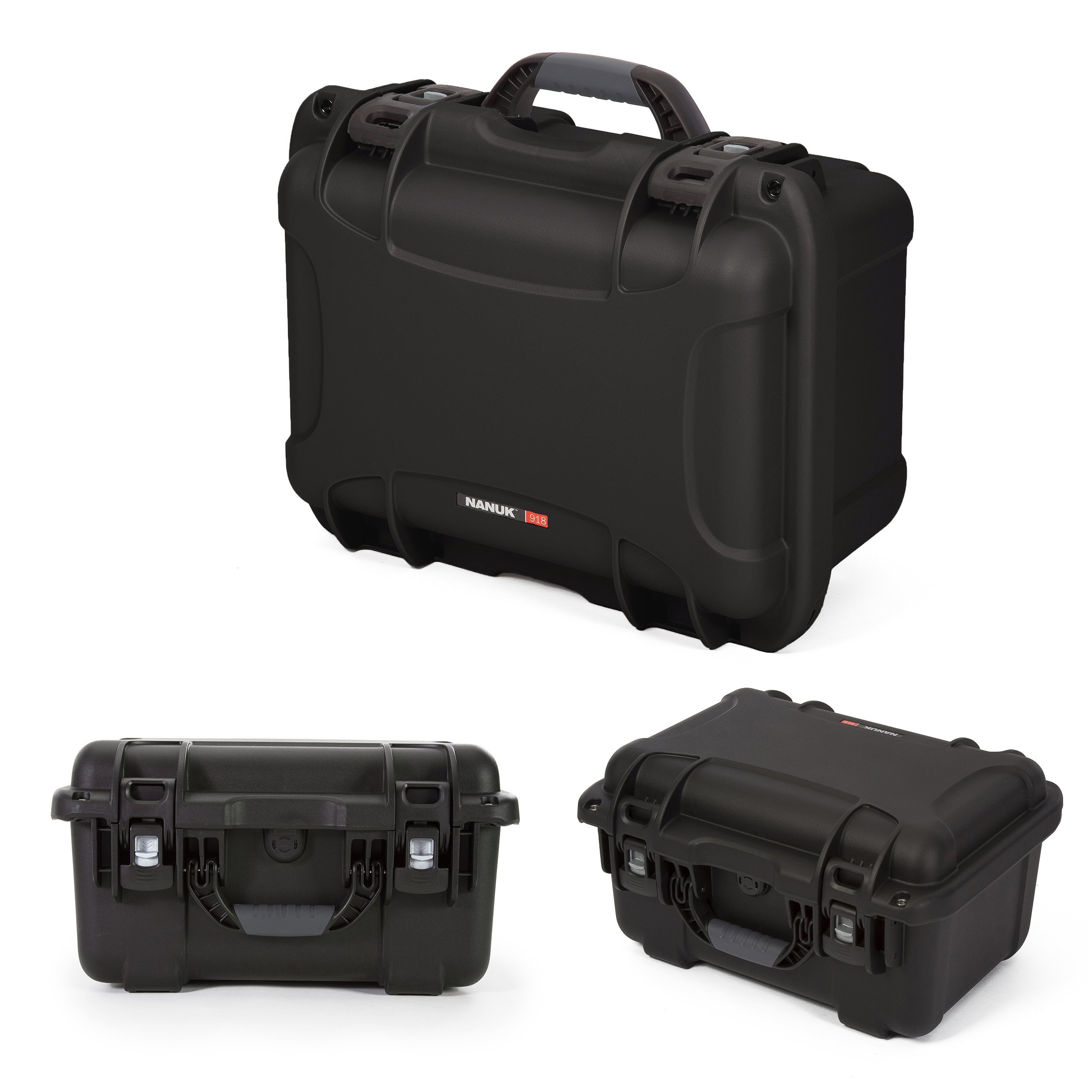 Nanuk 918 Waterproof Carry-on Hard Case with Lid Organizer and Padded ...