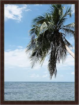 Customised Photo Frame 35 x 45 cm or 45 x 35 cm Frames Elegant Brown 3. ...