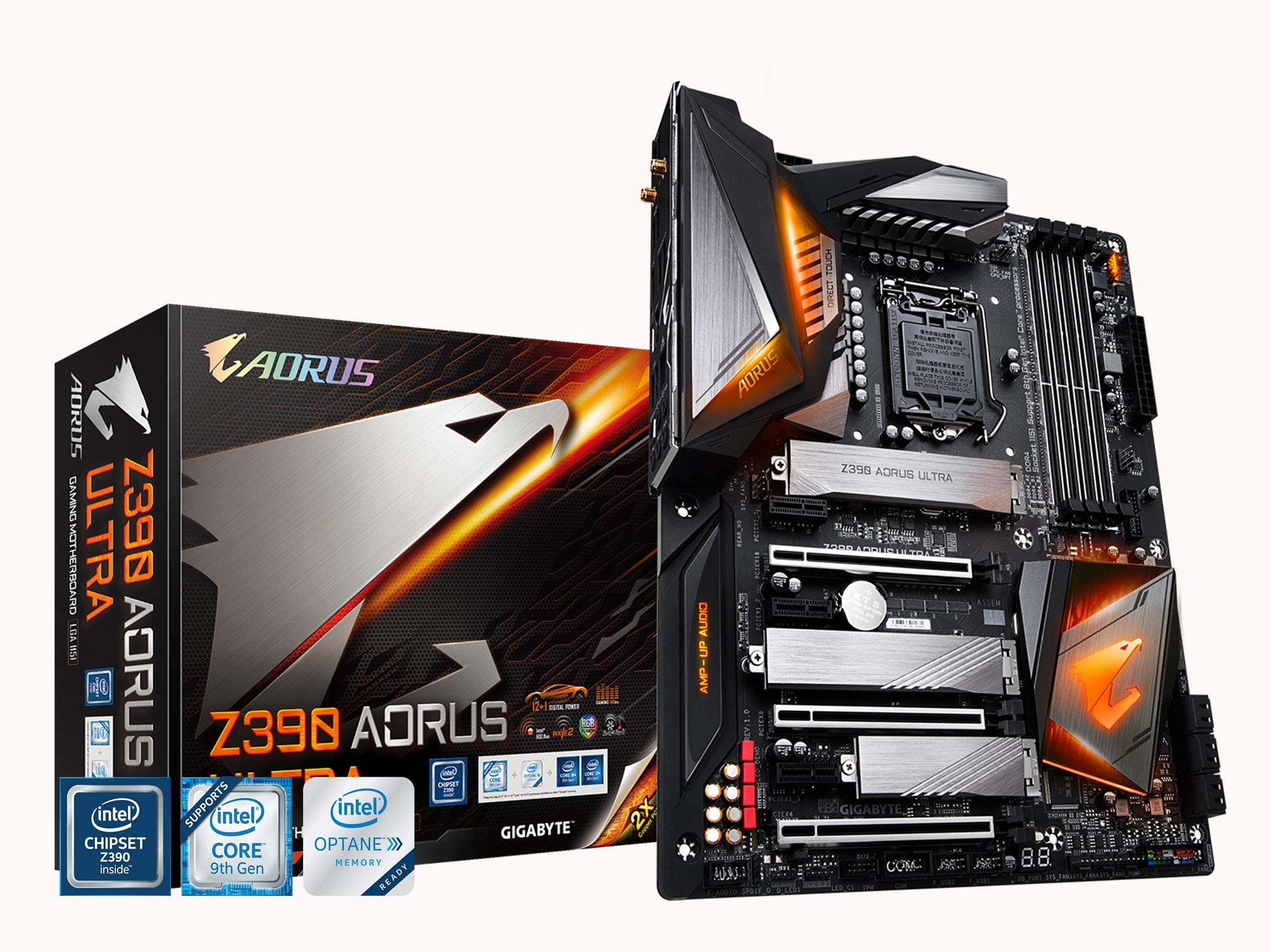 Amazon.com: GIGABYTE Z390 AORUS ULTRA (Intel LGA1151/Z390/ATX/3xM.2 ...