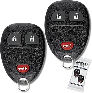 Amazon.com: KeylessPros 3-Button Keyless Entry Remote Key Fob ...