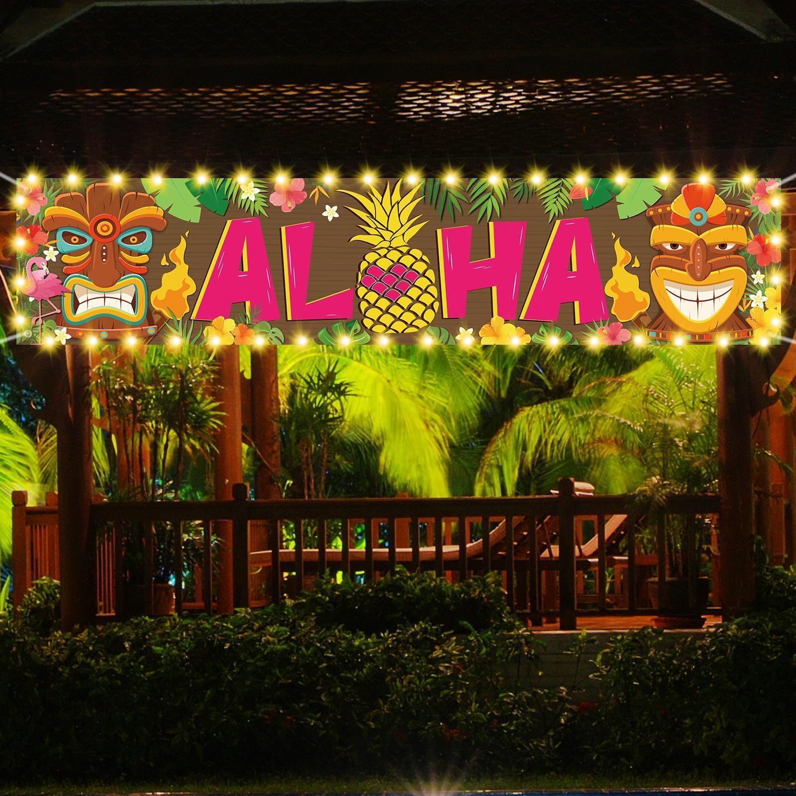 Snapklik.com : OuMuaMua Hawaiian Luau Party Decorations, Aloha Party ...