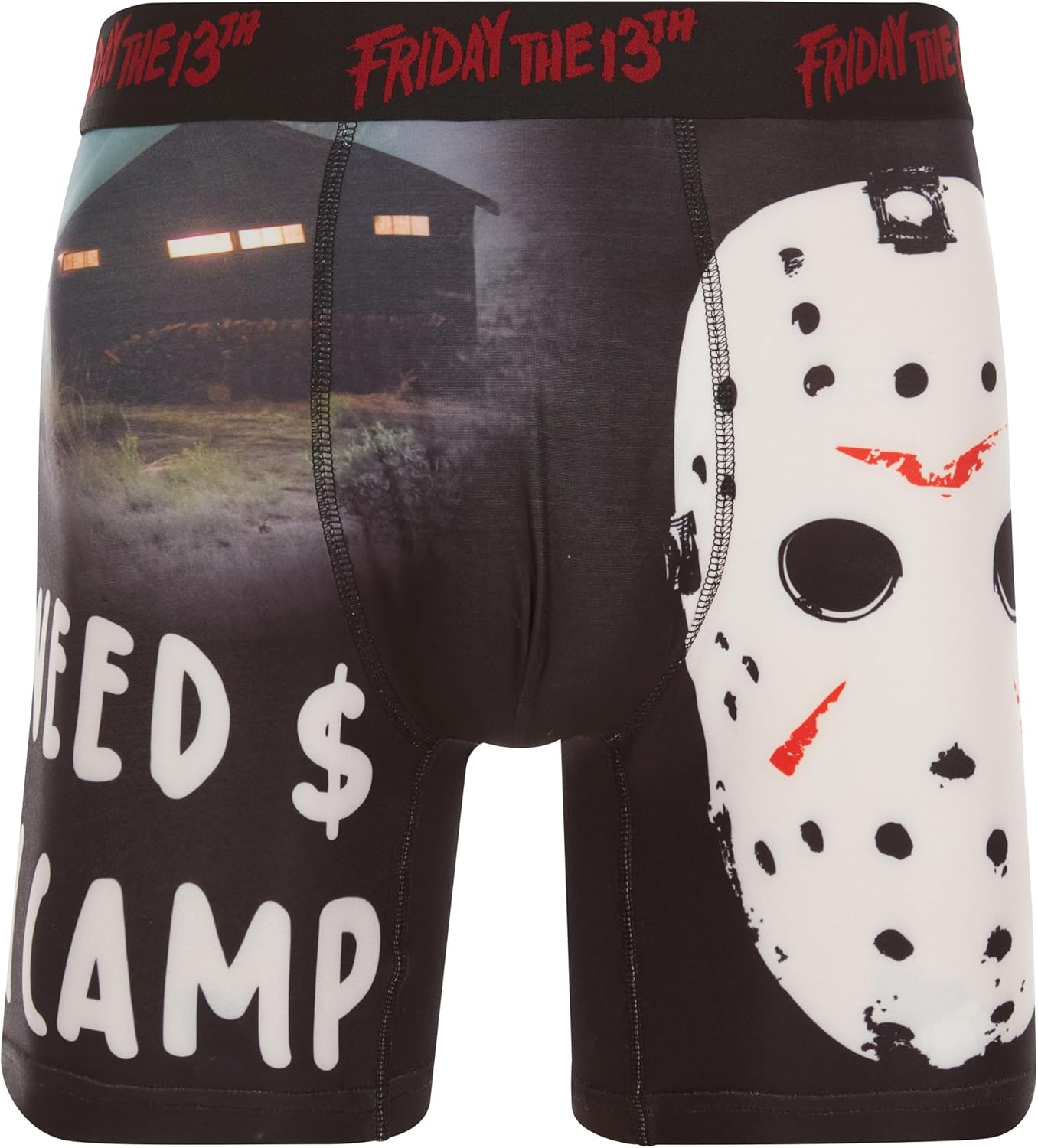 COCO BRANDS Friday The 13th Men's Boxer Briefs - No Fly, Anti-Chafing ...