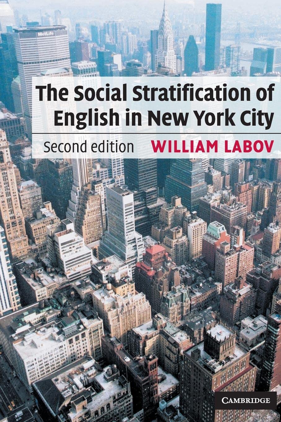 Amazon | The Social Stratification of English in New York City, Second ...