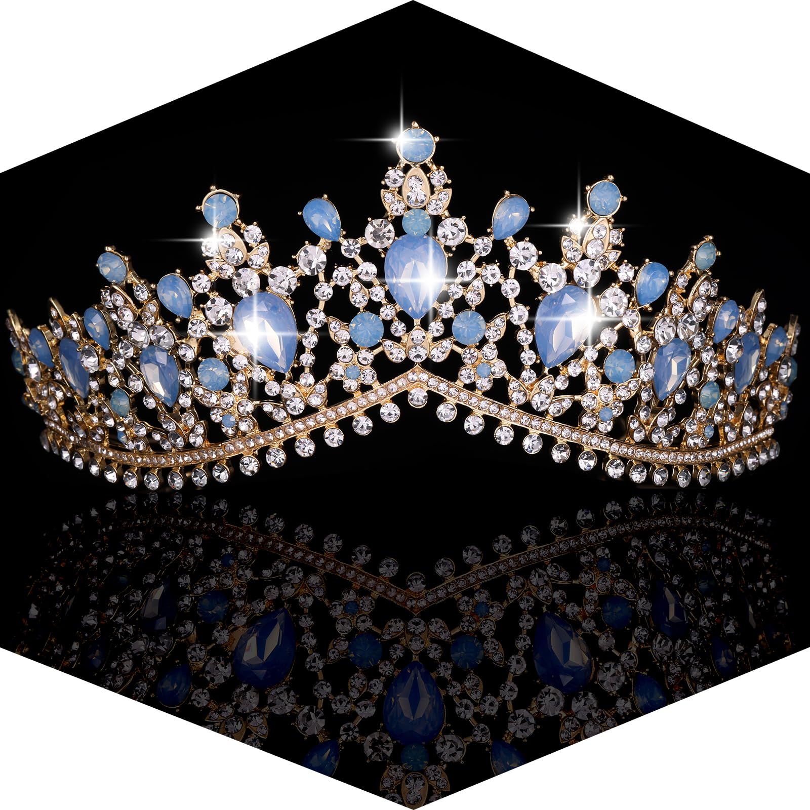 Snapklik.com : Kamirola - Queen Crown And Tiara Princess Crown For ...