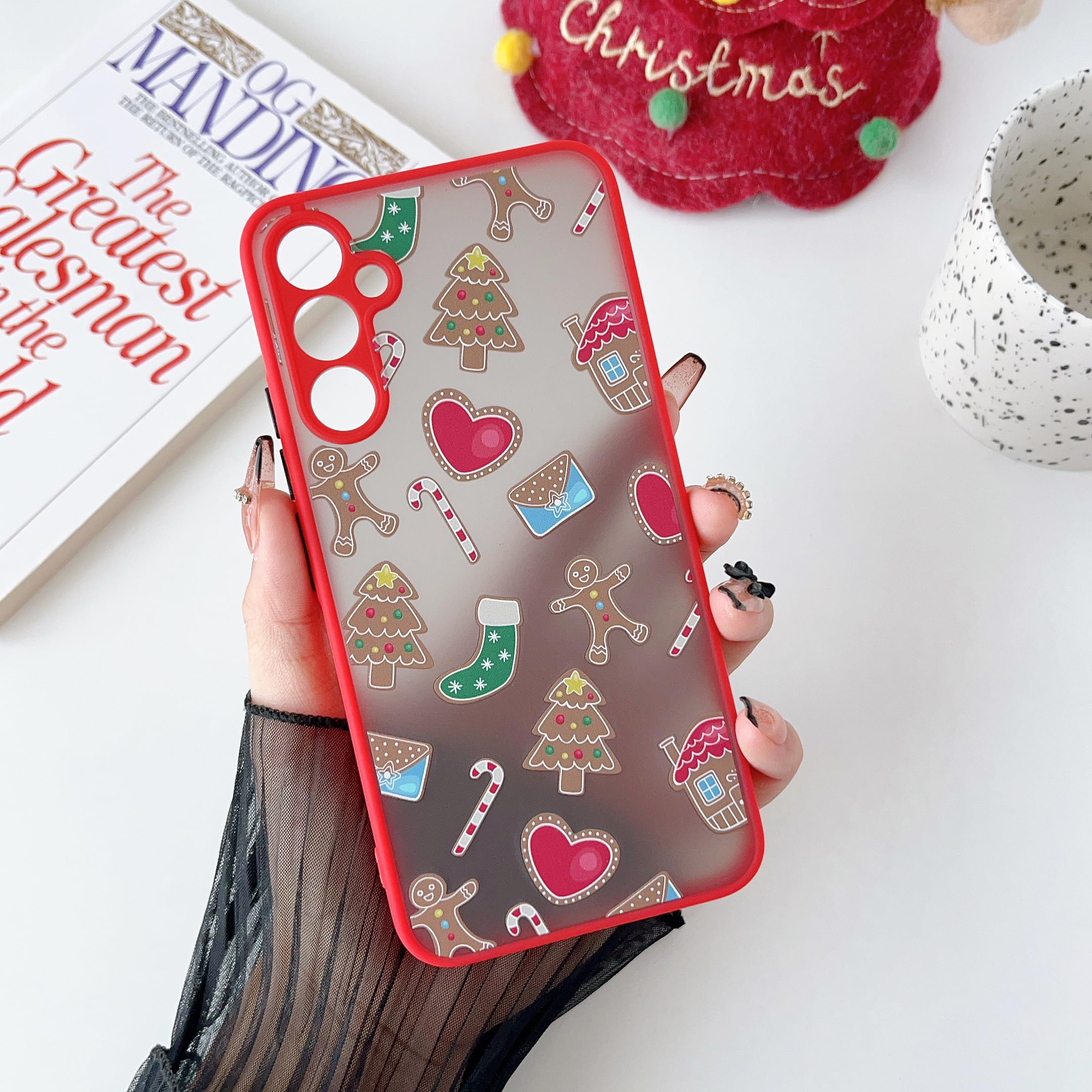 Amazon.com: ZTOFERA Christmas Case for Samsung Galaxy A14 5G,Cute Merry ...