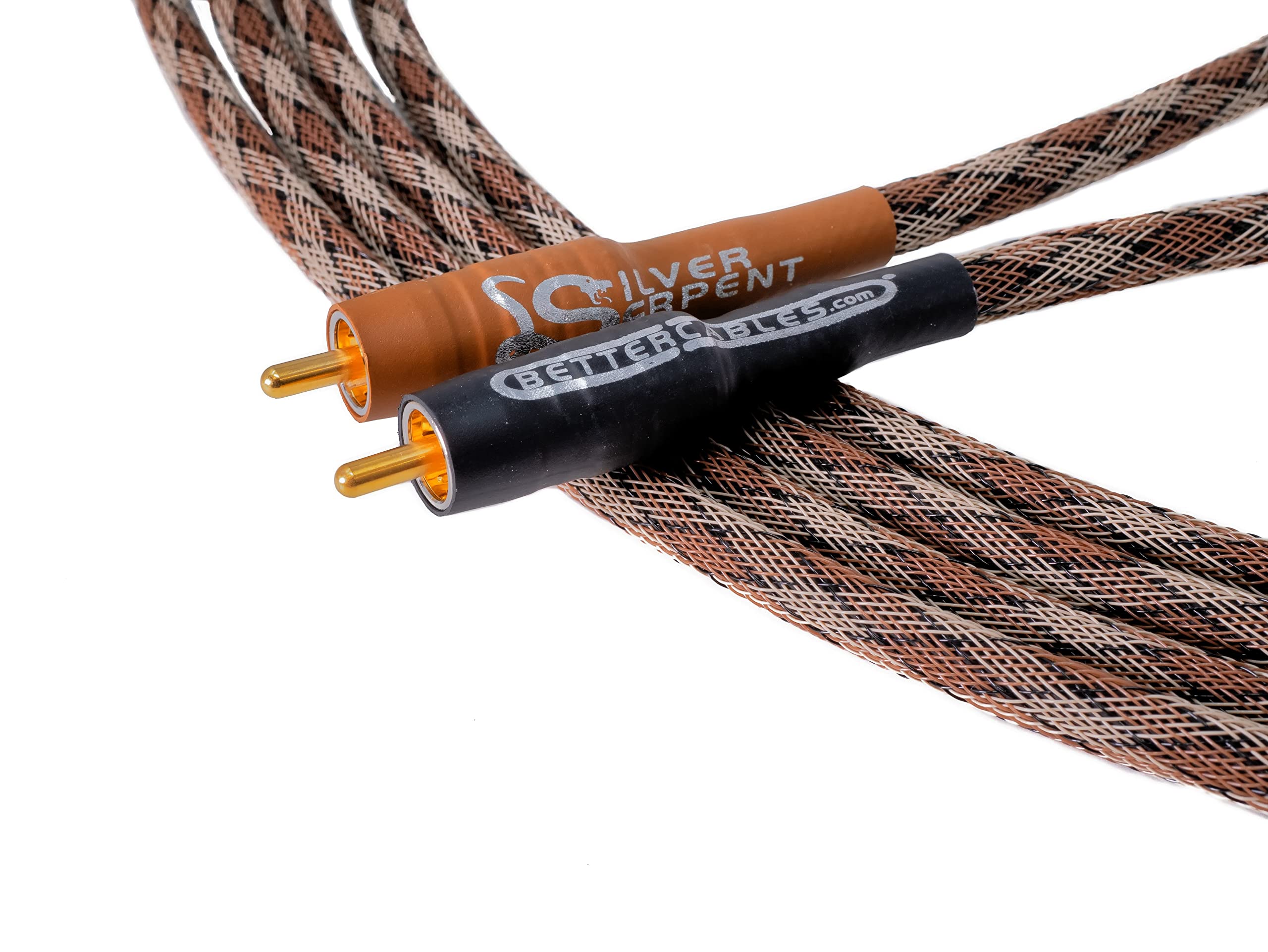 Snapklik.com : Better Cables 3 Feet Silver Serpent Snake Edition Brown ...