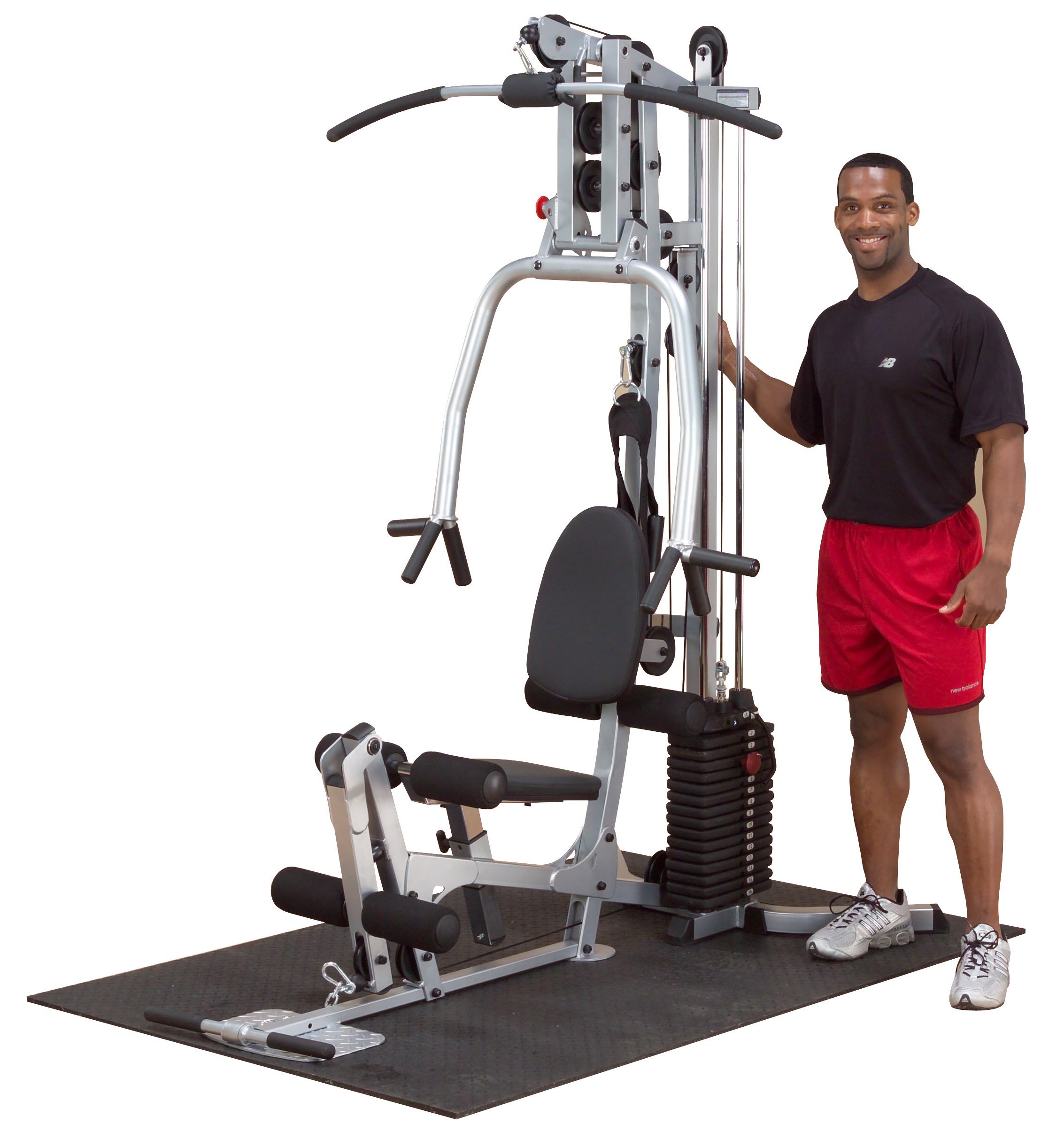 Powerline Bsg10x Home Gym Workout Chart Powerline Home Gym BSG10X