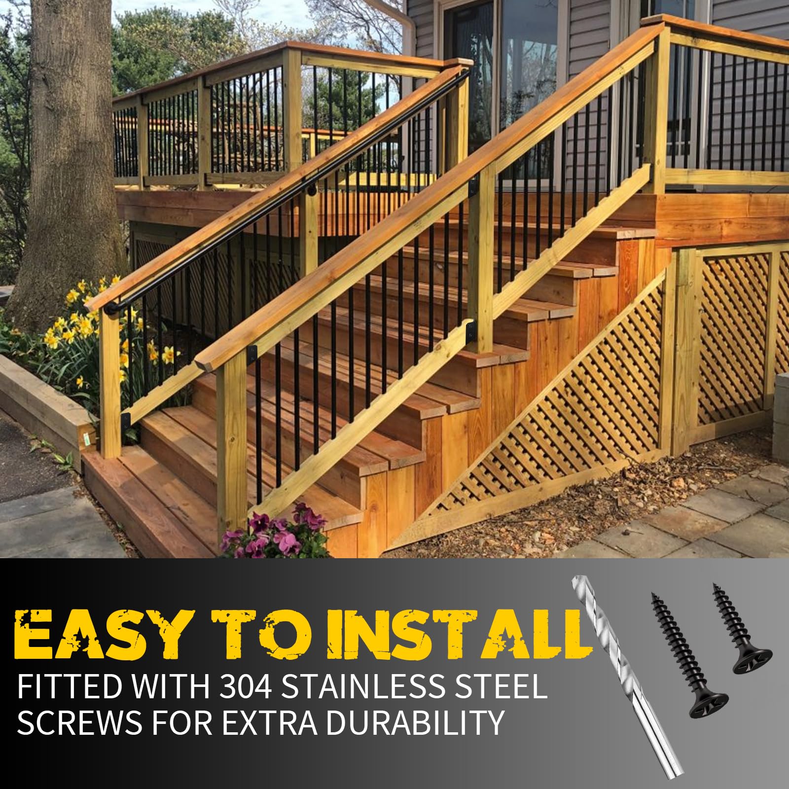 Deck Railing Attachment 🛠 New To DIY? We've Got You Covered! 🛠