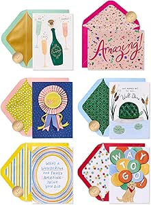 Amazon.com : Papyrus Congratulations Card Assortment with Decorative ...