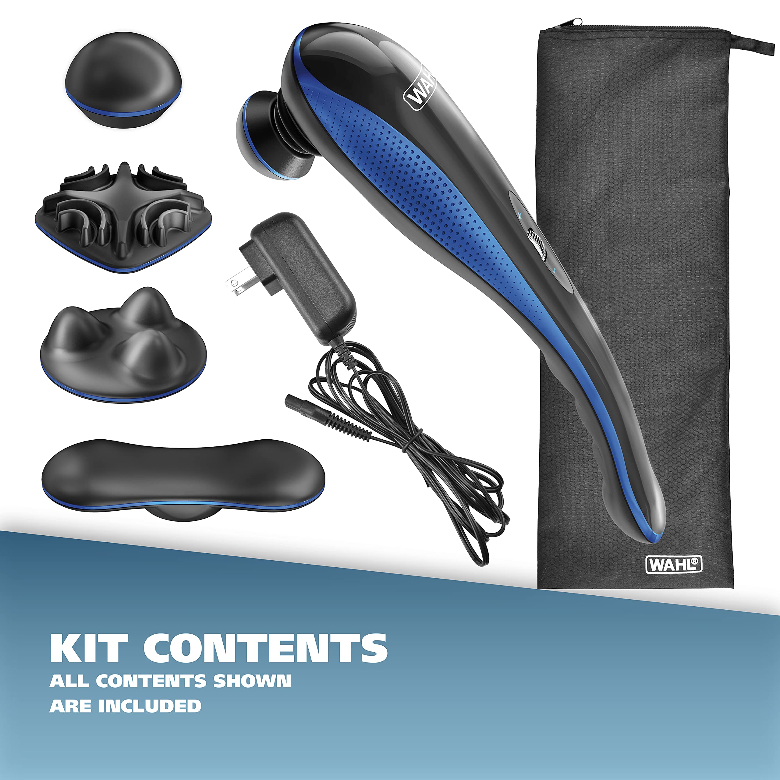 Wahl Lithium Ion Deep Tissue Long Handled Cordless Percussion ...