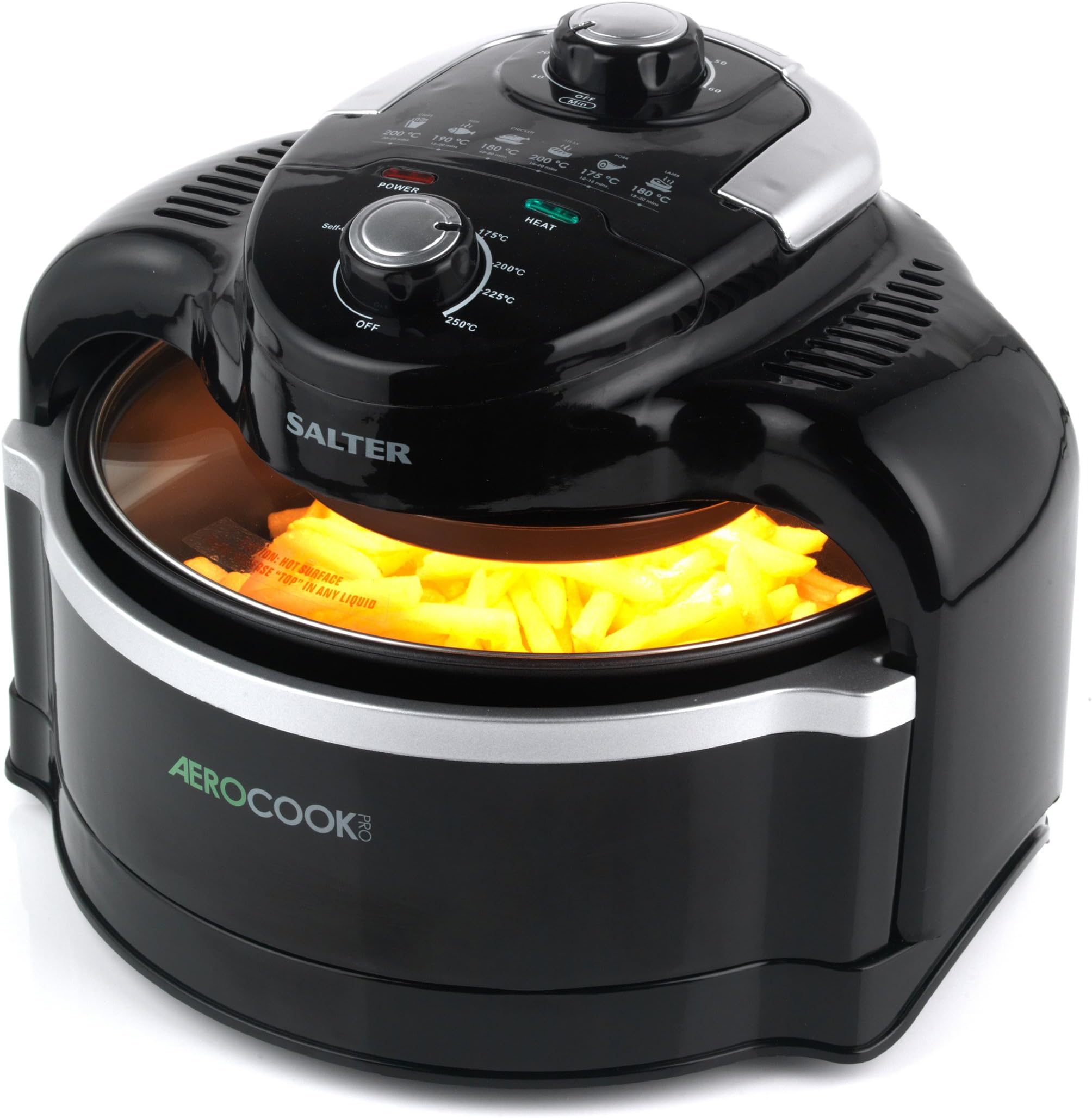 Salter EK2386V2 AeroCook Pro 5L Air Fryer - Halogen Convection ...