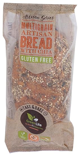 Amazon.com: GREENLITE Multigrain Artisan Bread with Chia, 17.6 OZ ...