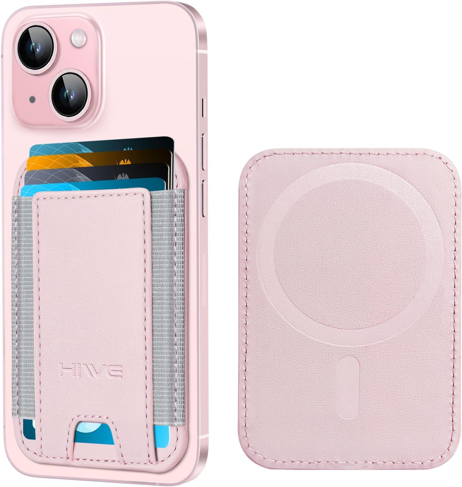 Amazon.com: HiWe for MagSafe Wallet, Magnetic Card Holder for iPhone 16 ...