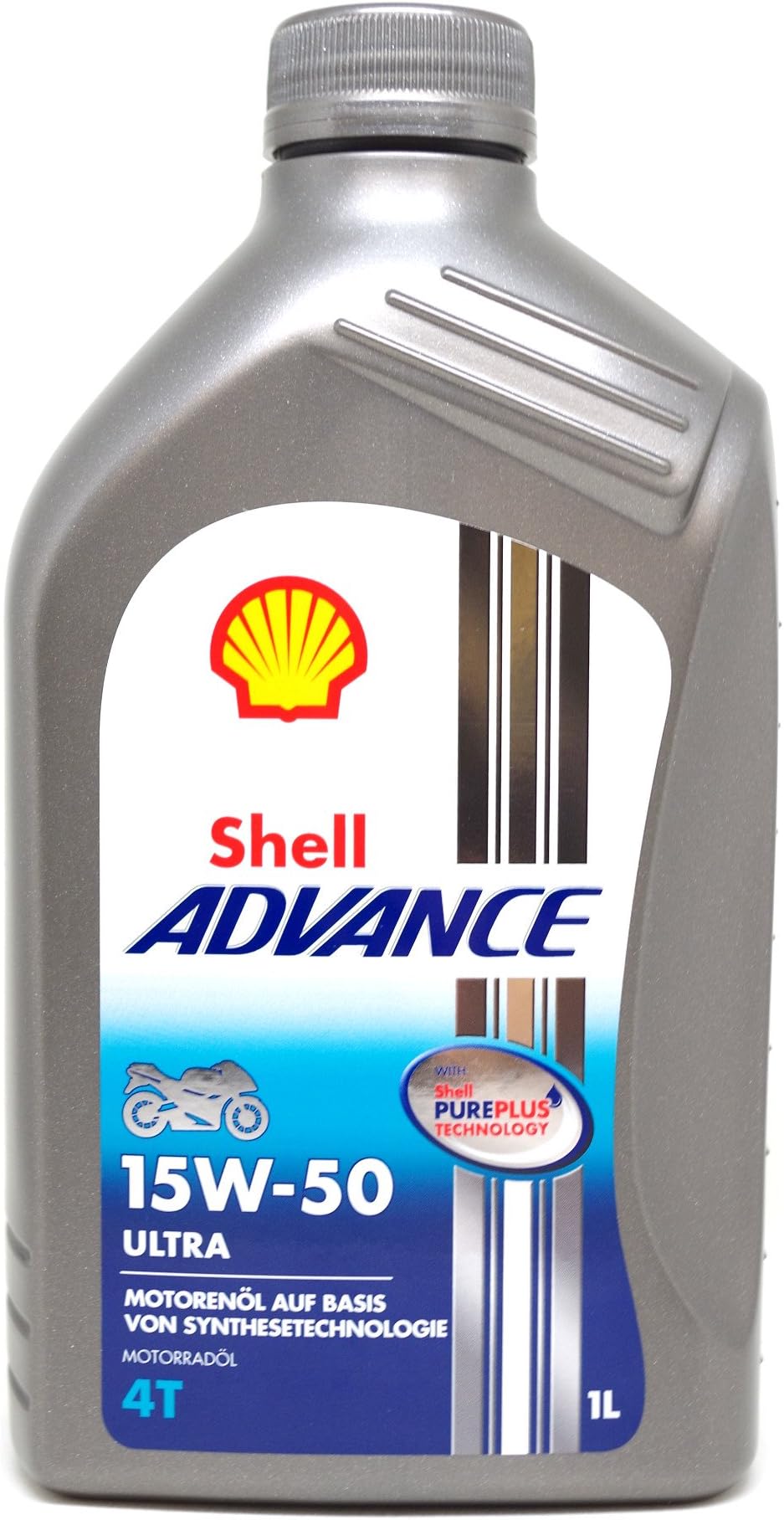 Shell Advance Ultra 4T 15W-50/4-Liter-Kanister : Amazon.de: Auto & Motorrad