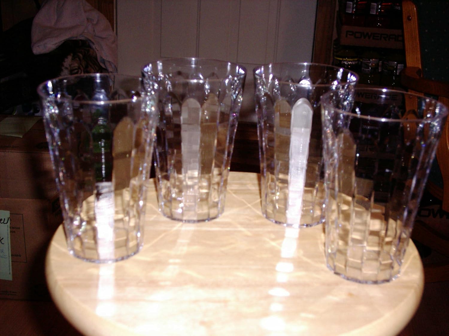 Amazon.com | Tupperware Ice Prisms Tumbler Set of 4: Tumblers & Water ...