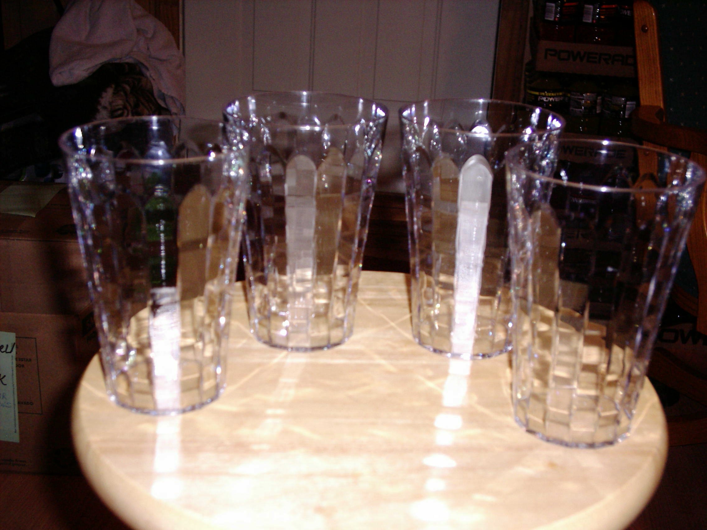 Amazon.com | Tupperware Ice Prisms Tumbler Set of 4: Tumblers & Water ...