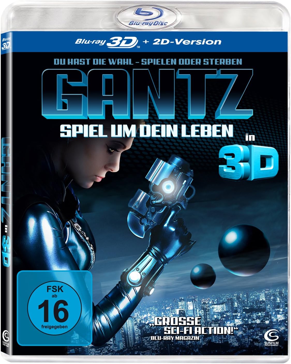 Gantz - Spiel um dein Leben [3D Blu-ray + 2D Version]: Amazon.co.uk ...