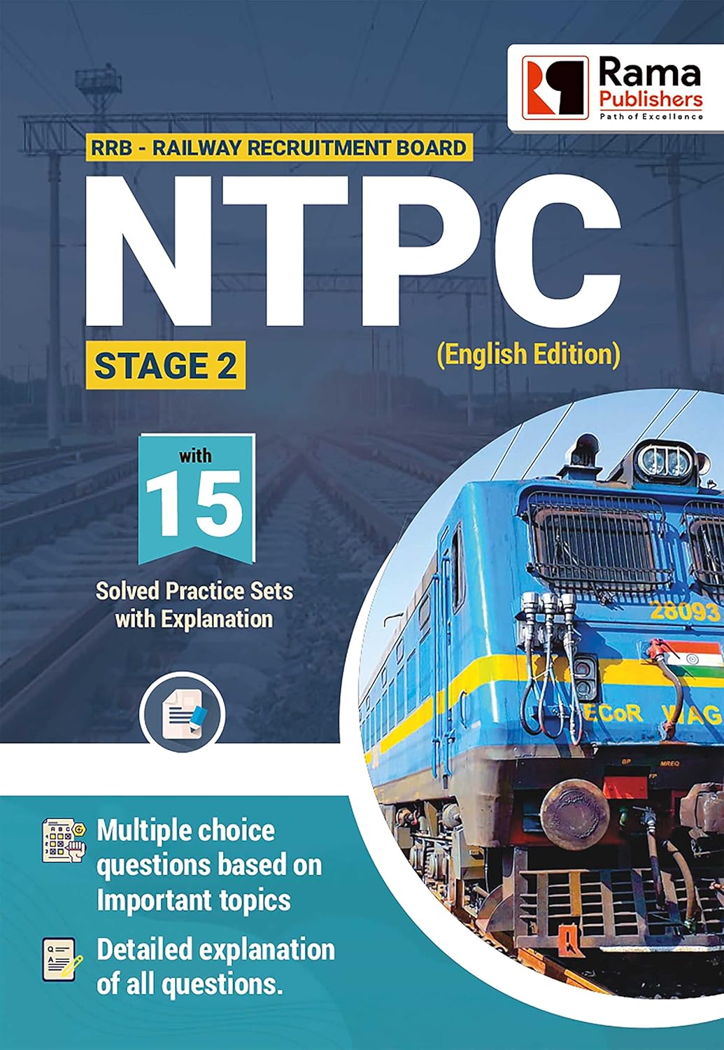 RRB NTPC Stage II | 15 Practice Sets and Solved Papers Book for 2021 ...