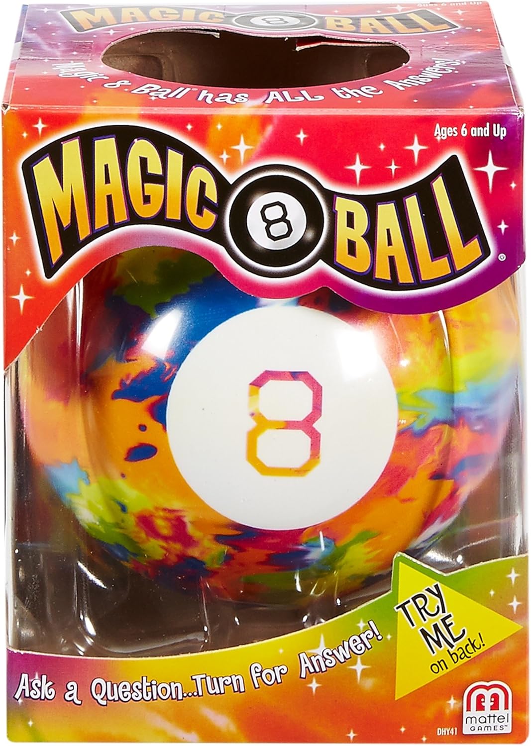 Amazon.com: Magic 8 Ball: Tie-Dye : Toys & Games