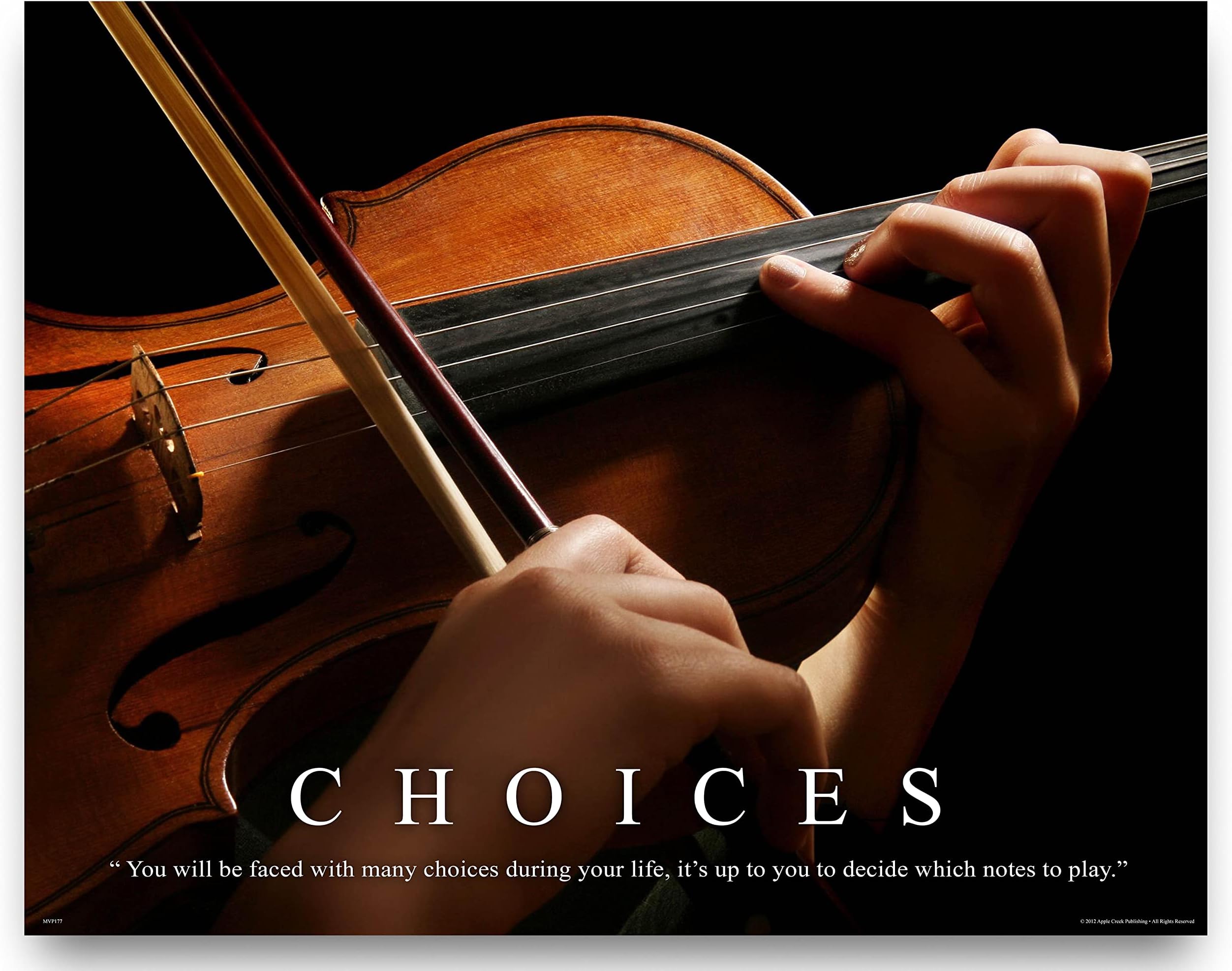 Amazon.com: Music Instruments Motivational Poster Art Print 11x14 Piano ...