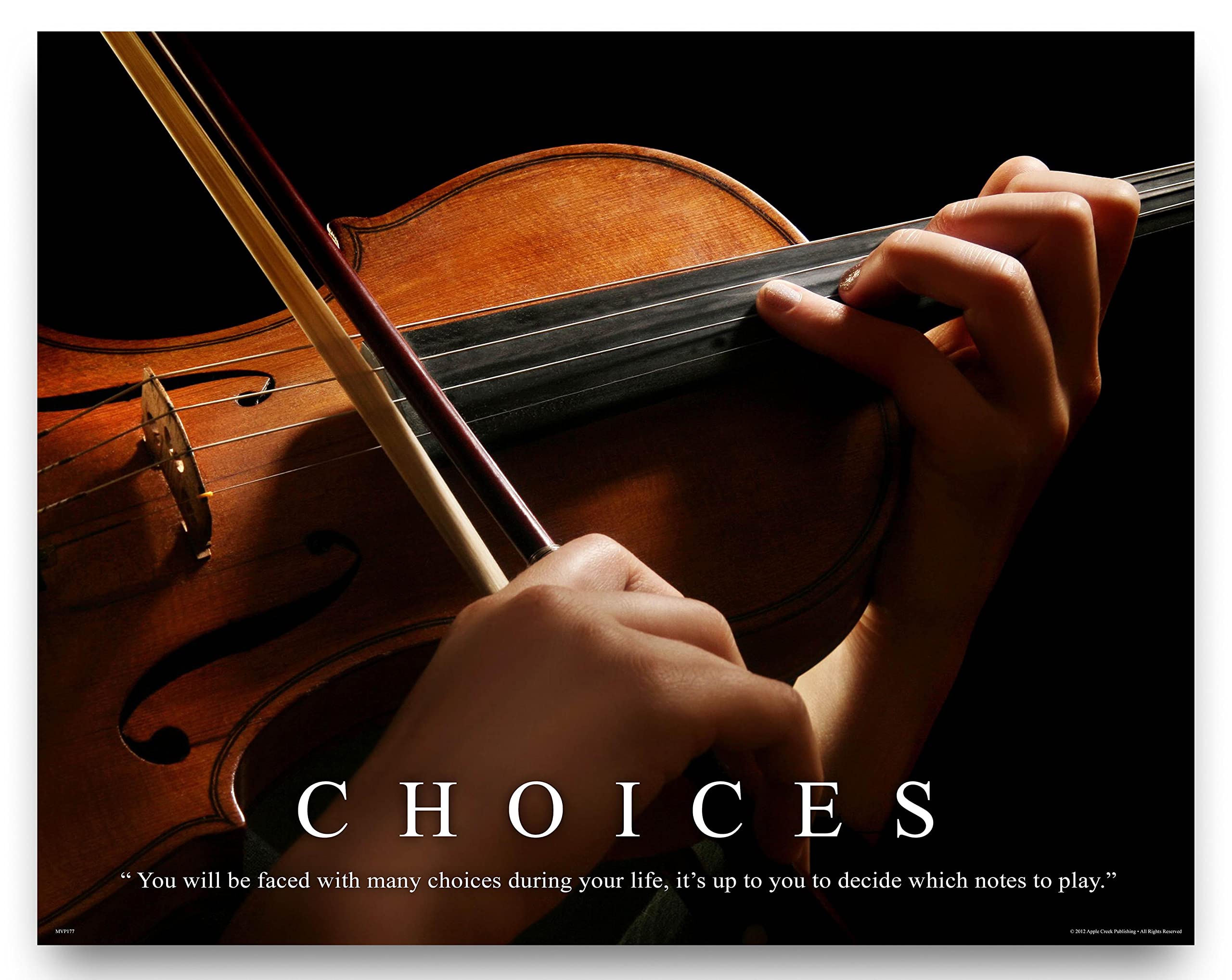 Amazon.com: Music Instruments Motivational Poster Art Print 11x14 ...