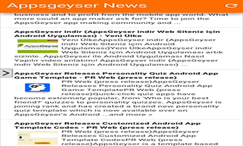 Appsgeyser News - App on Amazon Appstore
