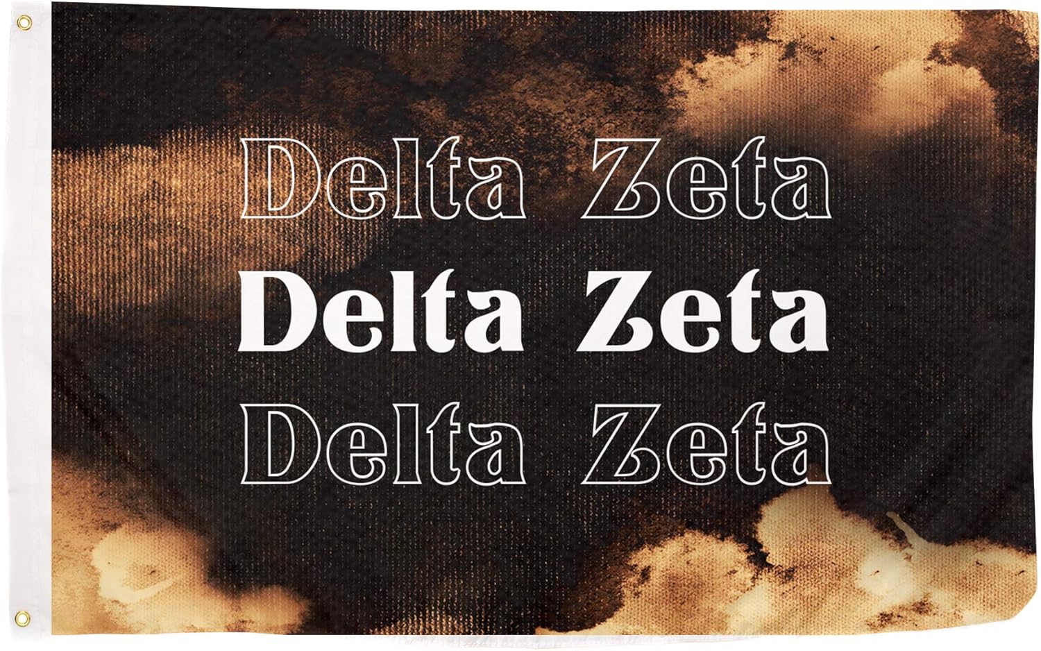 Amazon.com: Delta Zeta Sorority Flag Banner 3 feet x 5 feet Sign Decor ...