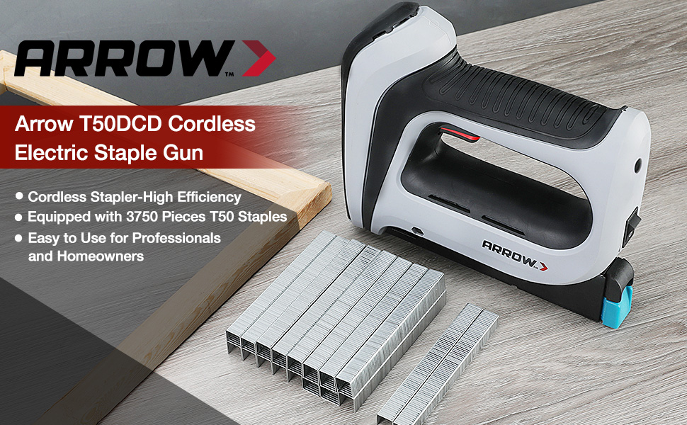 Watch Arrow T50DCD Cordless Staple Gun Kit on Amazon Live
