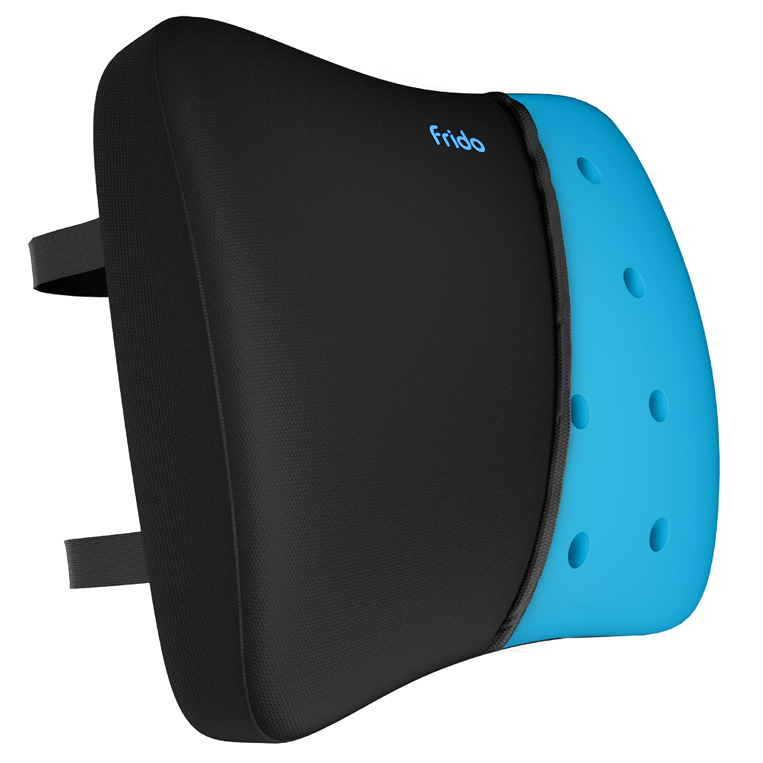 Buy Frido Lumbar Back Support Pillow for Office Chair, Improves Posture ...