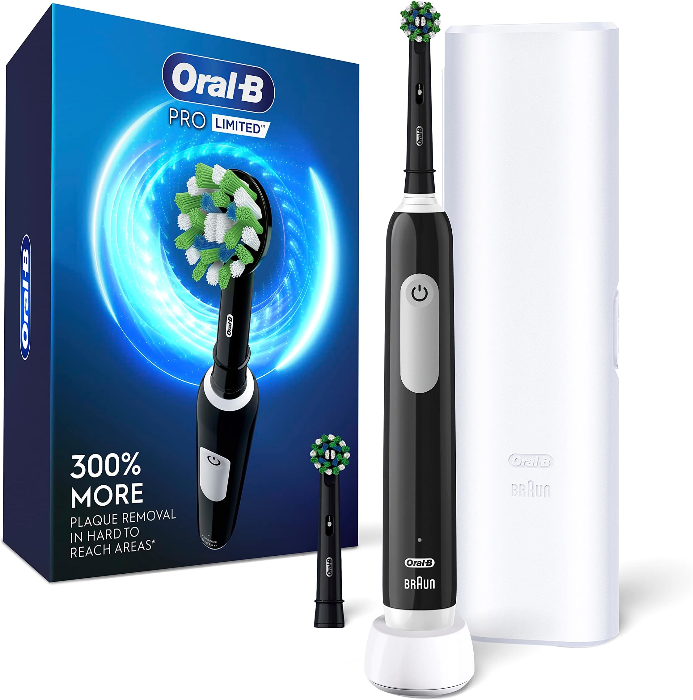 Amazon.com: Oral-B Pro Limited Electric Toothbrush with (2) Brush Heads ...