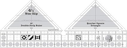 Amazon.com: Creative Grids 90 Degree Double-Strip Quilt Ruler